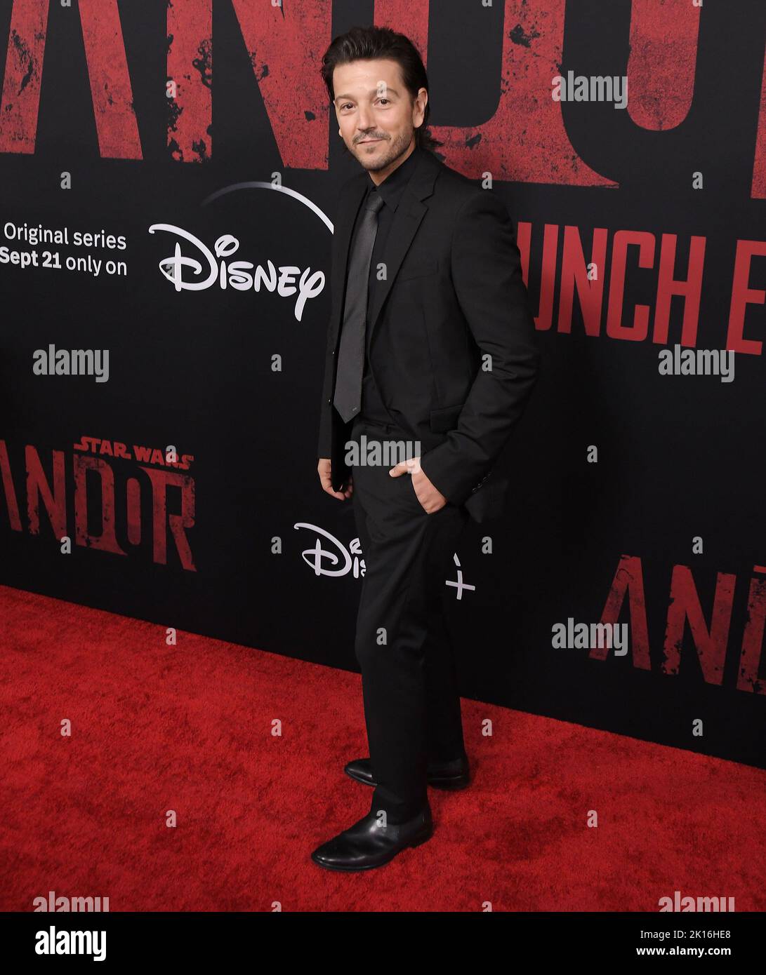 Los Angeles, USA. 15th Sep, 2022. Diego Luna arrives at the ANDOR ...