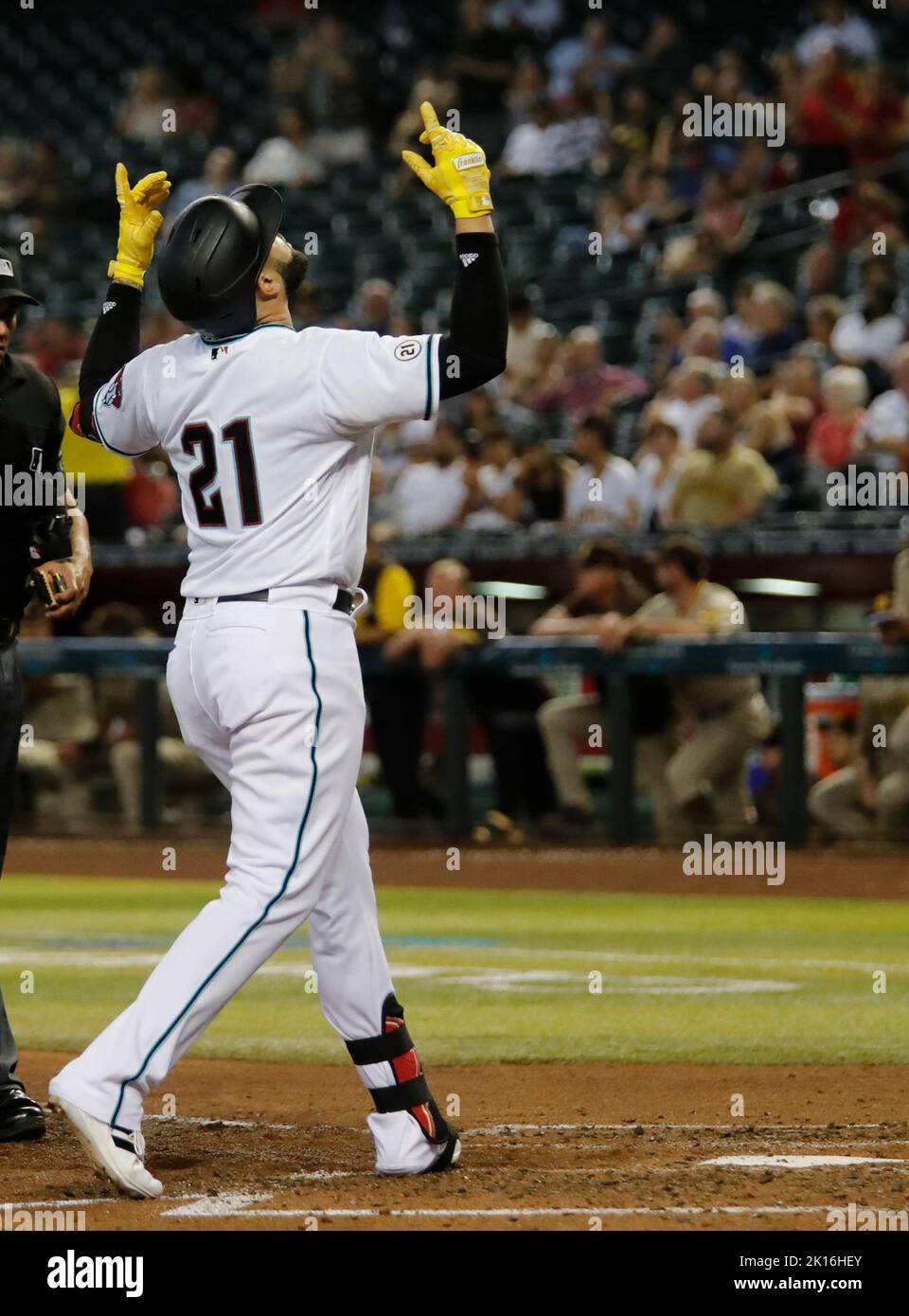 September 15, 2022: Emmanuel Rivera (15) of the Arizona Diamondbacks ...