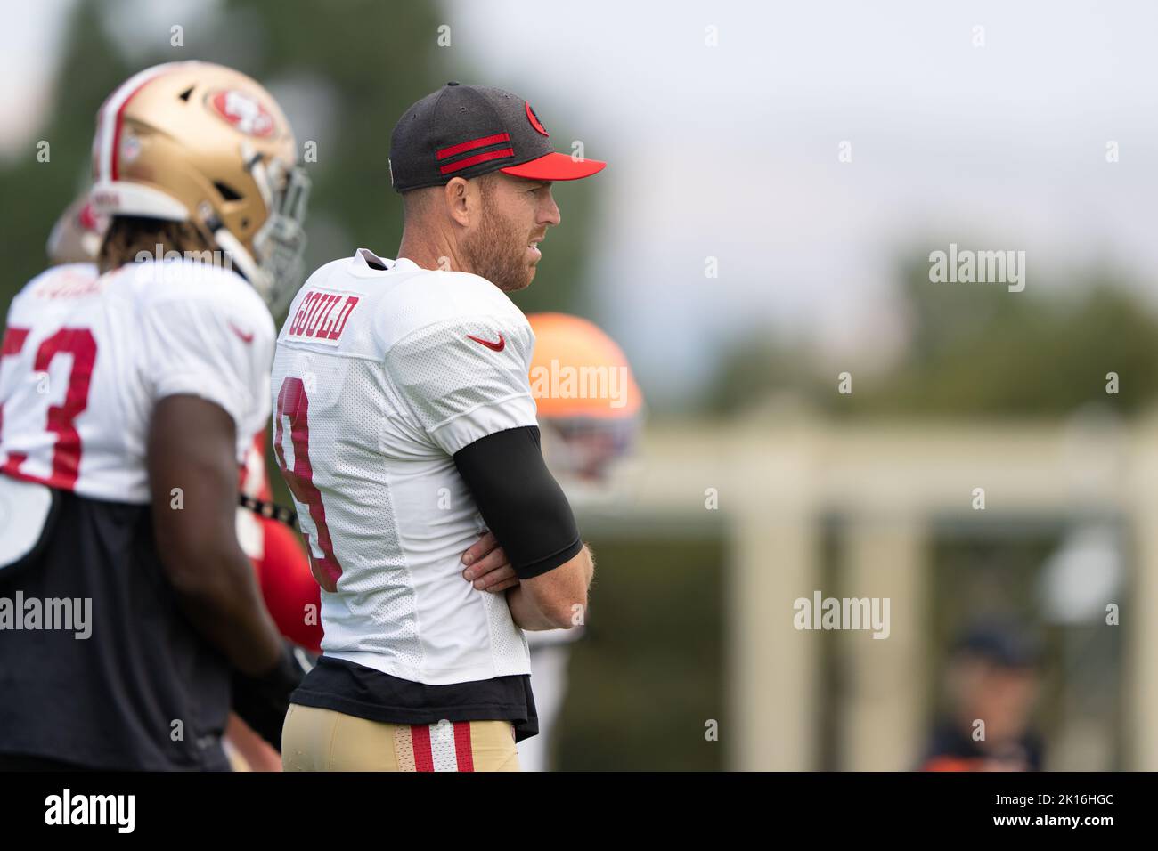 Sep 15, 2022; Santa Clara, California, USA; San Francisco 49ers place ...