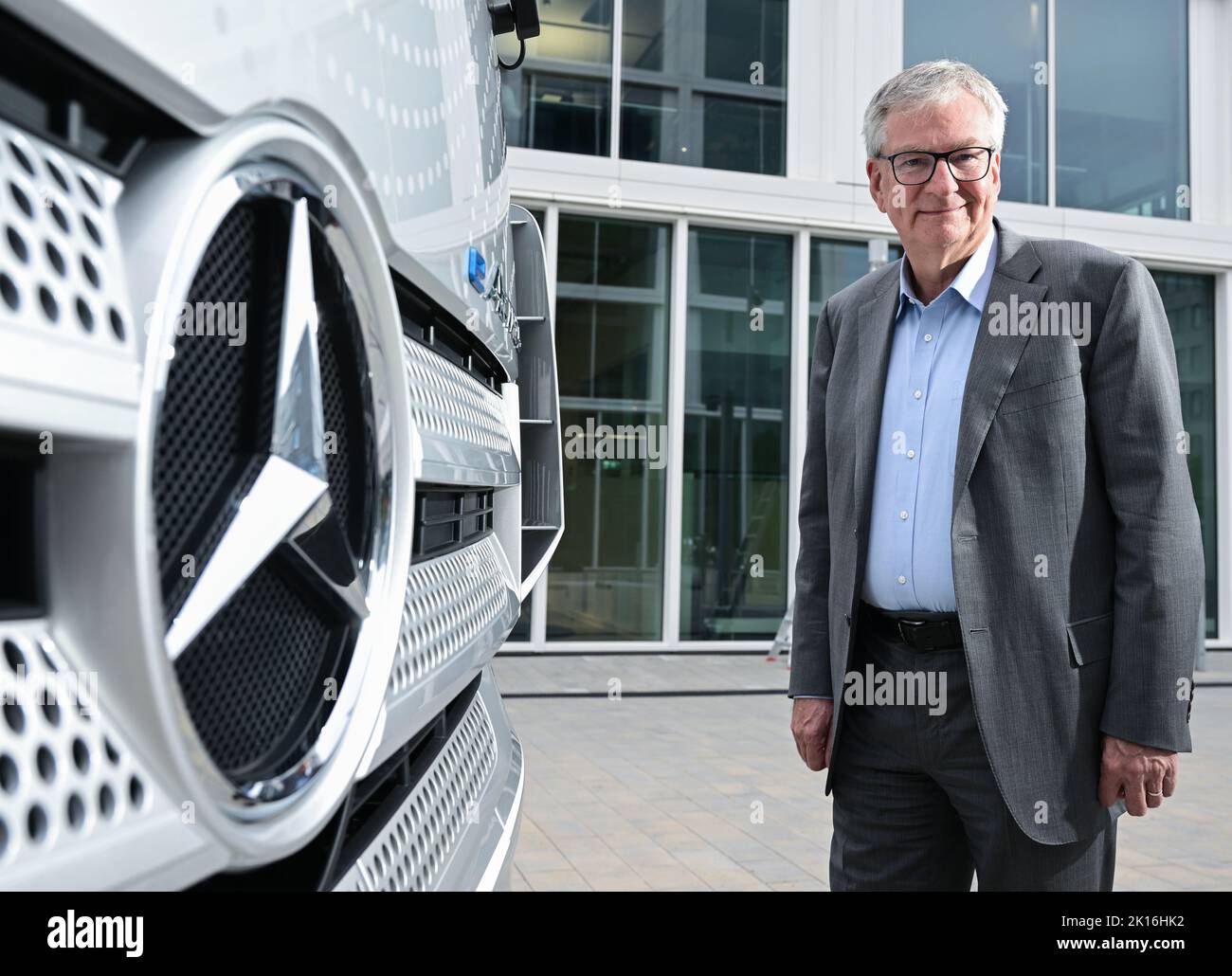 Leinfelden Echterdingen, Germany. 13th Sep, 2022. Martin Daum, the CEO ...