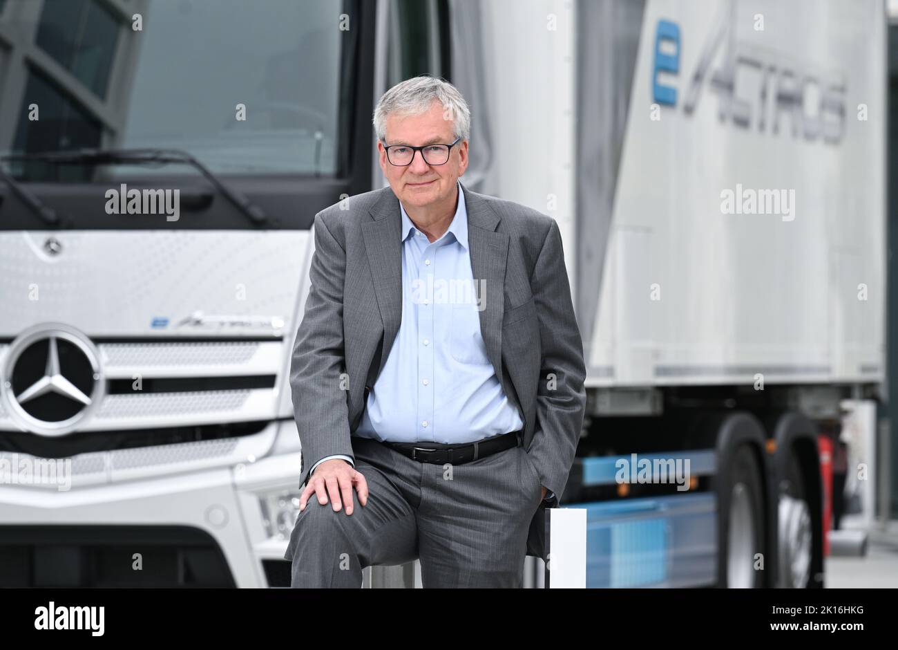 Leinfelden Echterdingen, Germany. 13th Sep, 2022. Martin Daum, the CEO ...