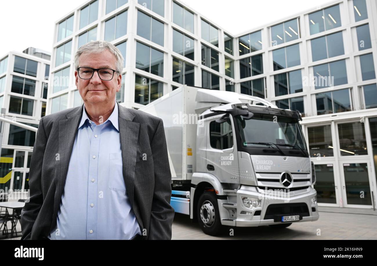 Leinfelden Echterdingen, Germany. 13th Sep, 2022. Martin Daum, the CEO ...
