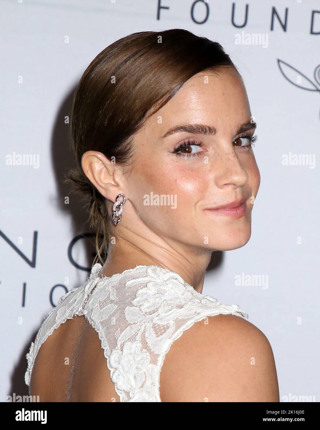 New York, USA. 15th Sep, 2022. Emma Watson attending the Kering Foundation's Caring for Women ...