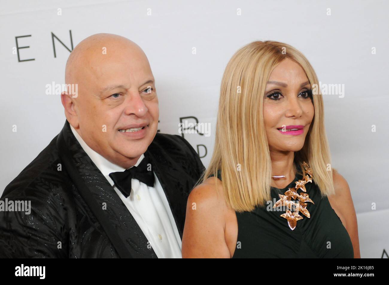 New York, USA. 15th Sep, 2022. Allen Salmasi and Nicole Salmasi attend ...