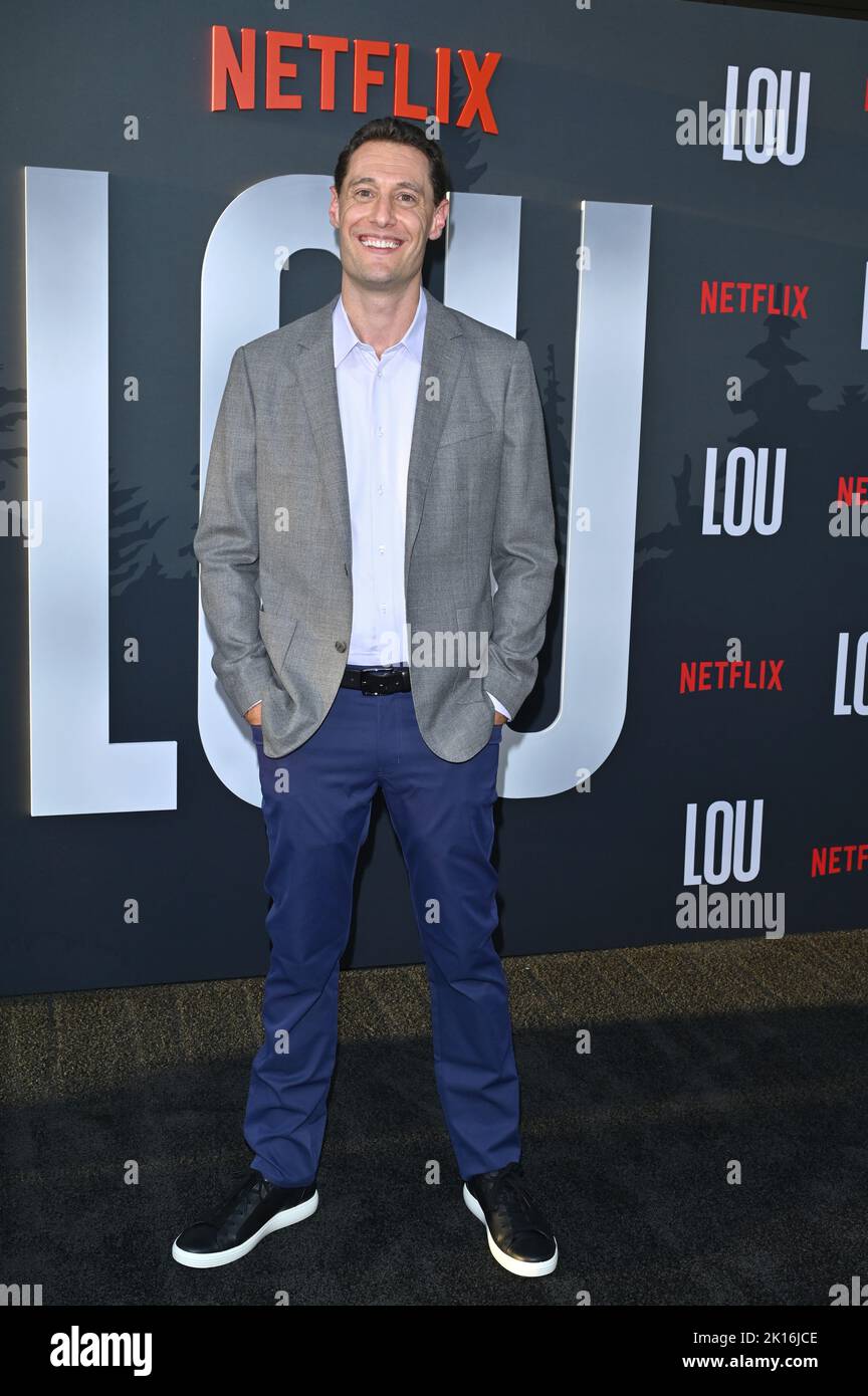 Los Angeles, USA. 15th Sep, 2022. Jon Cohen at the premiere for Netflix ...