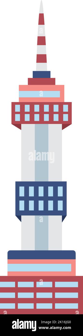 N tower Cut Out Stock Images & Pictures - Alamy