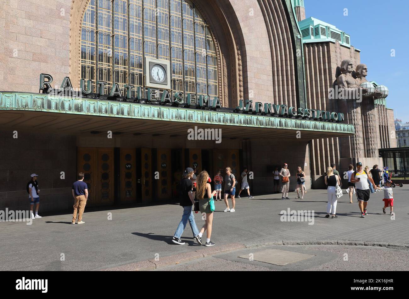 Helsinki, Finland - August 20, 2022: Exterior view of the Helsinki ...