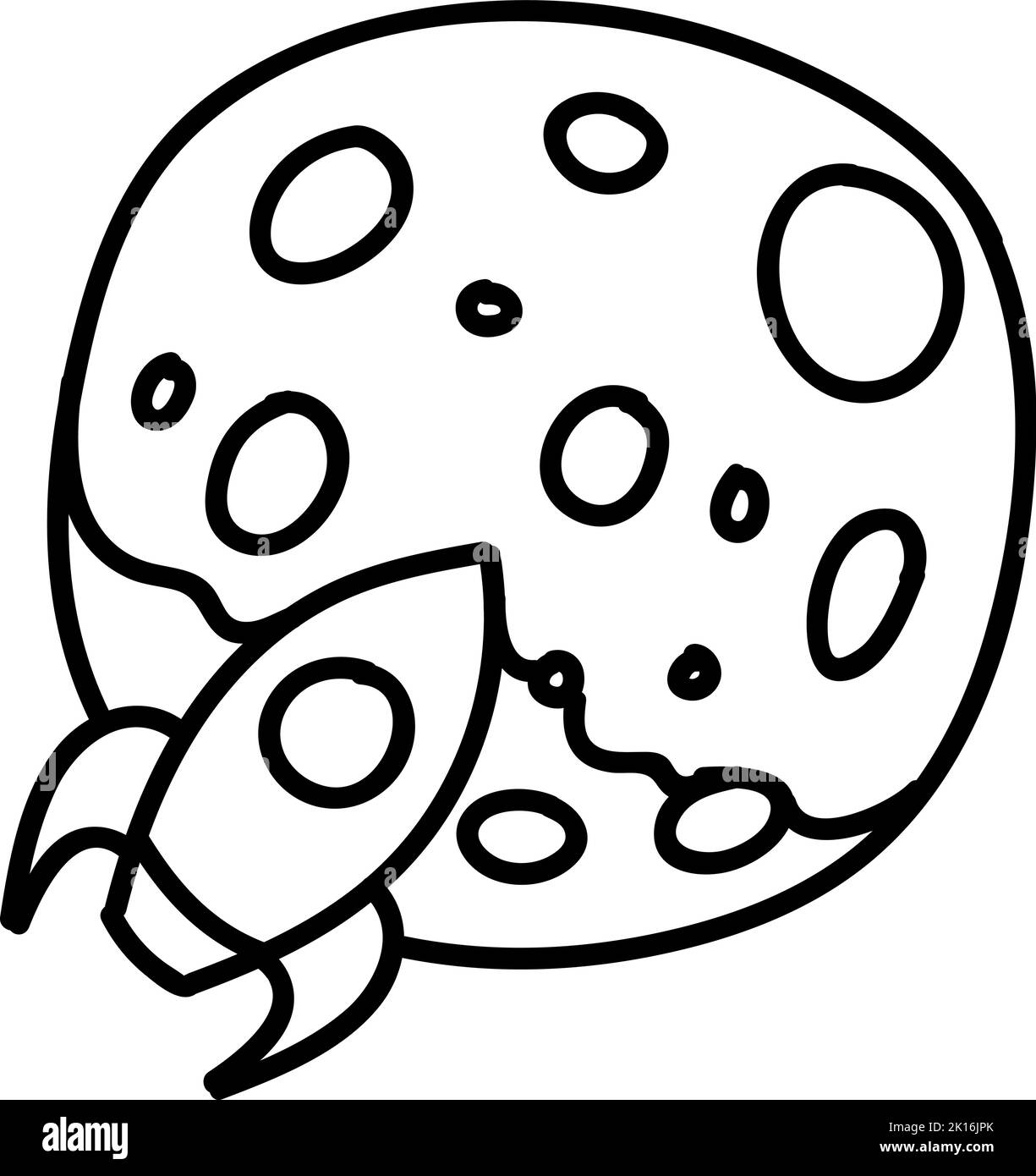 Rocket anad planet icon. To the moon concept. Crypto currency. Hand ... Rocket anad planet icon. To the moon concept. Crypto currency. Hand ...