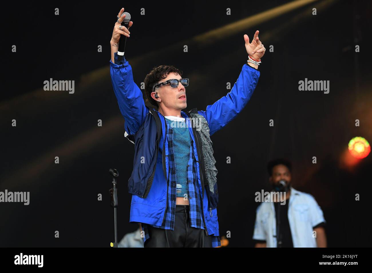 Rio de Janeiro, Brazil,September 9, 2022. Vocalist Di Ferrero of nx ...