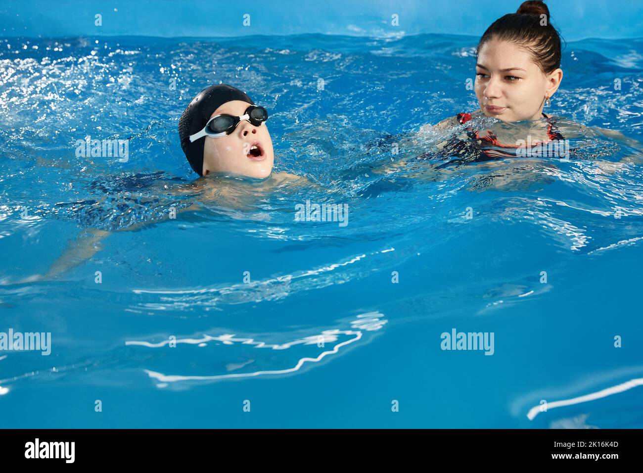 Swim learning hi-res stock photography and images - Alamy