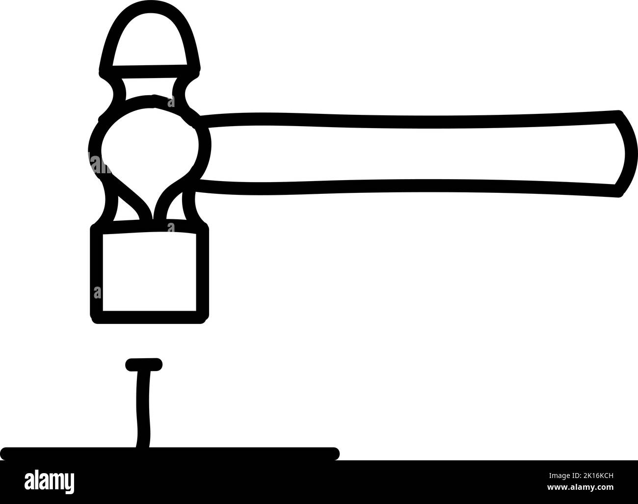 Knocking sign Black and White Stock Photos & Images - Alamy