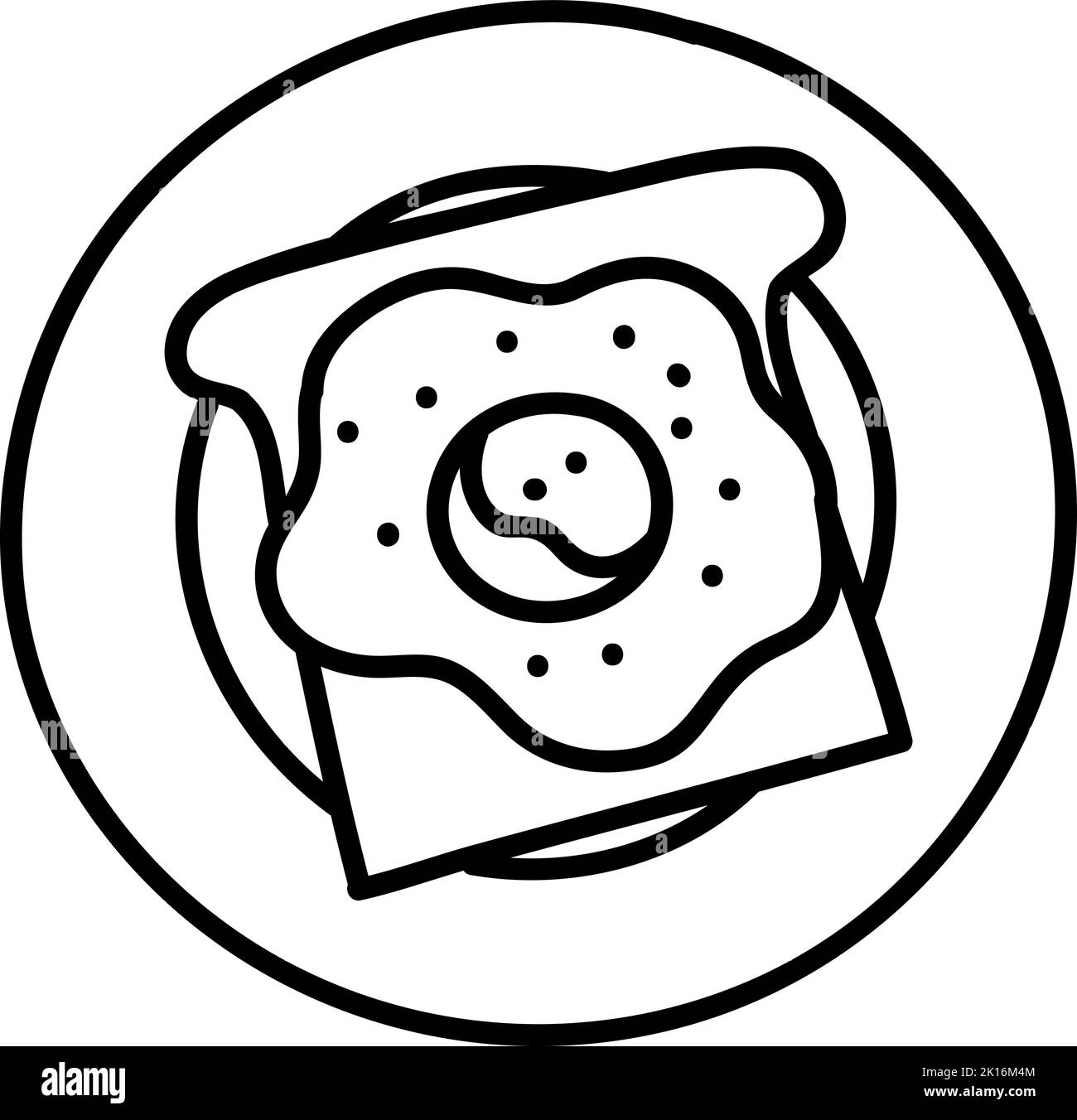 Omelet Clip Art Black And White