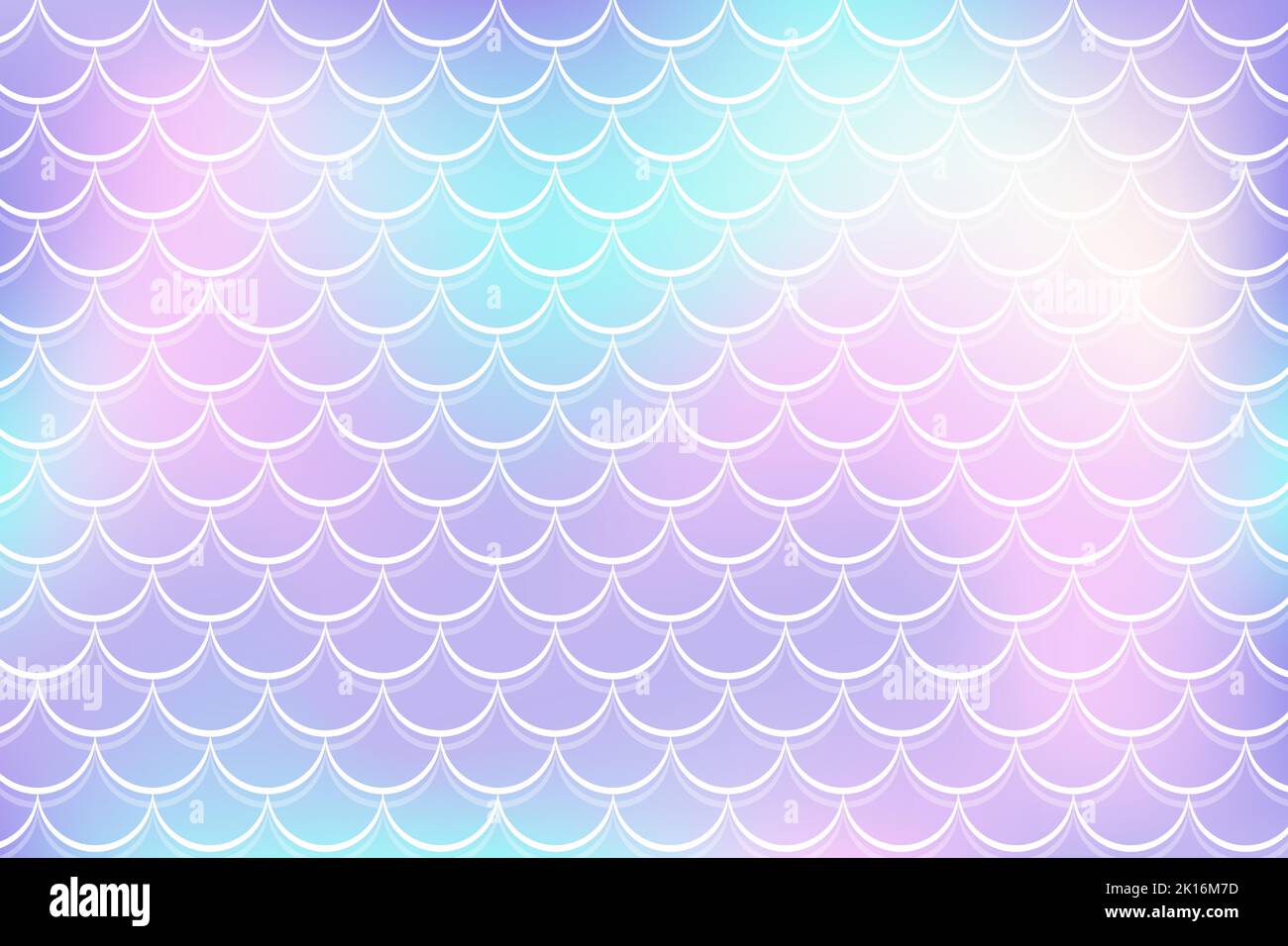 Mermaid rainbow background in fantasy style with scales. Unicorn ...