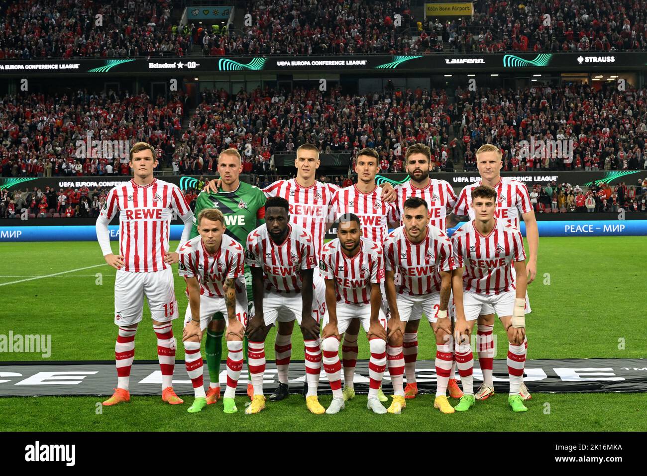 Cologne, Germany. 15th Sep, 2022. Soccer: UEFA Europa Conference League ...