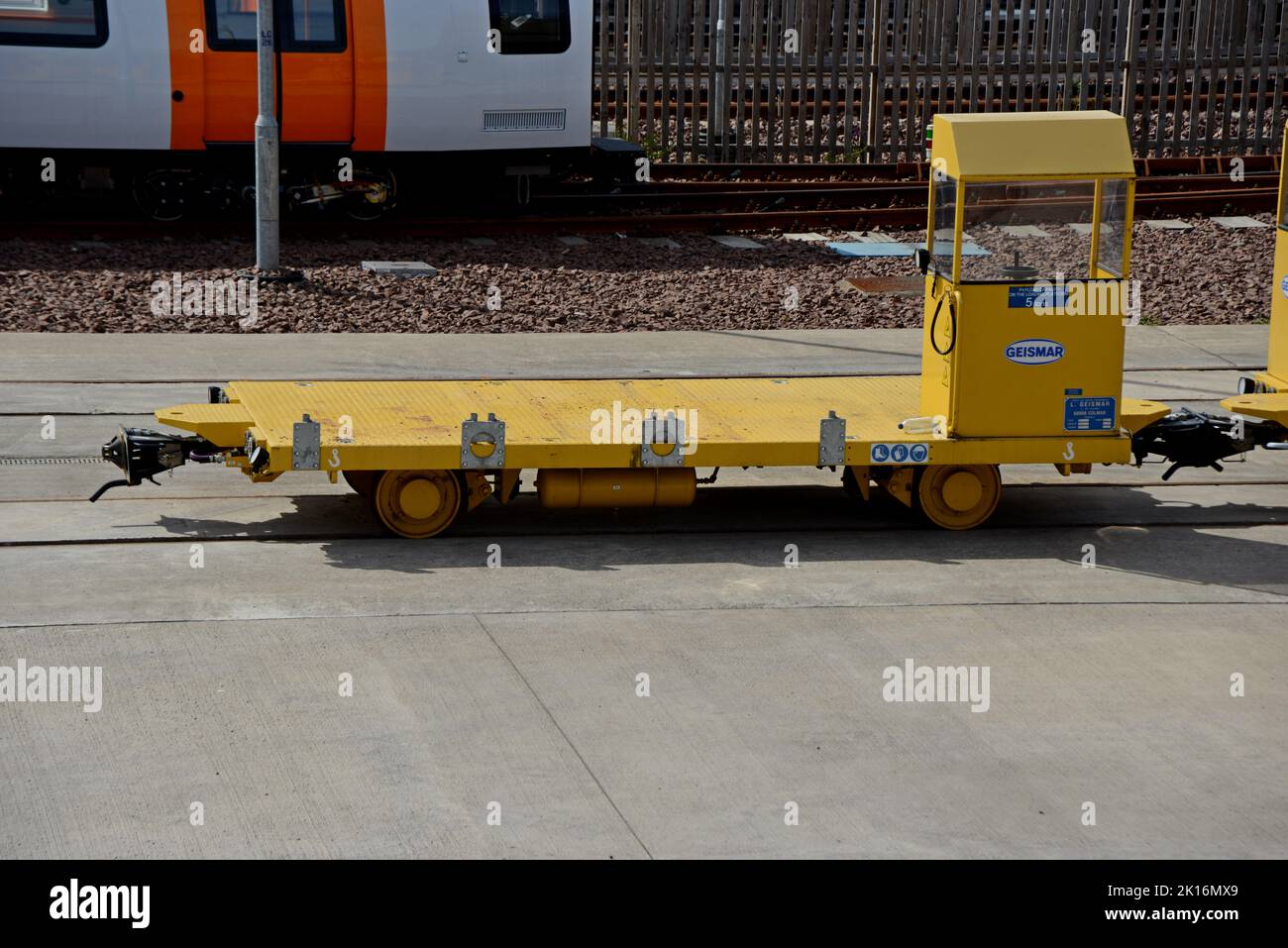Geismar cable drum carrier hi-res stock photography and images - Alamy