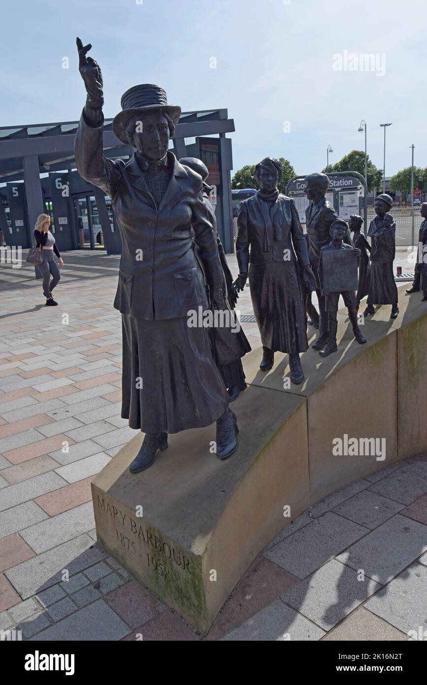 Statue to commemorate Mary Barbour, women's rights activist and rent ...