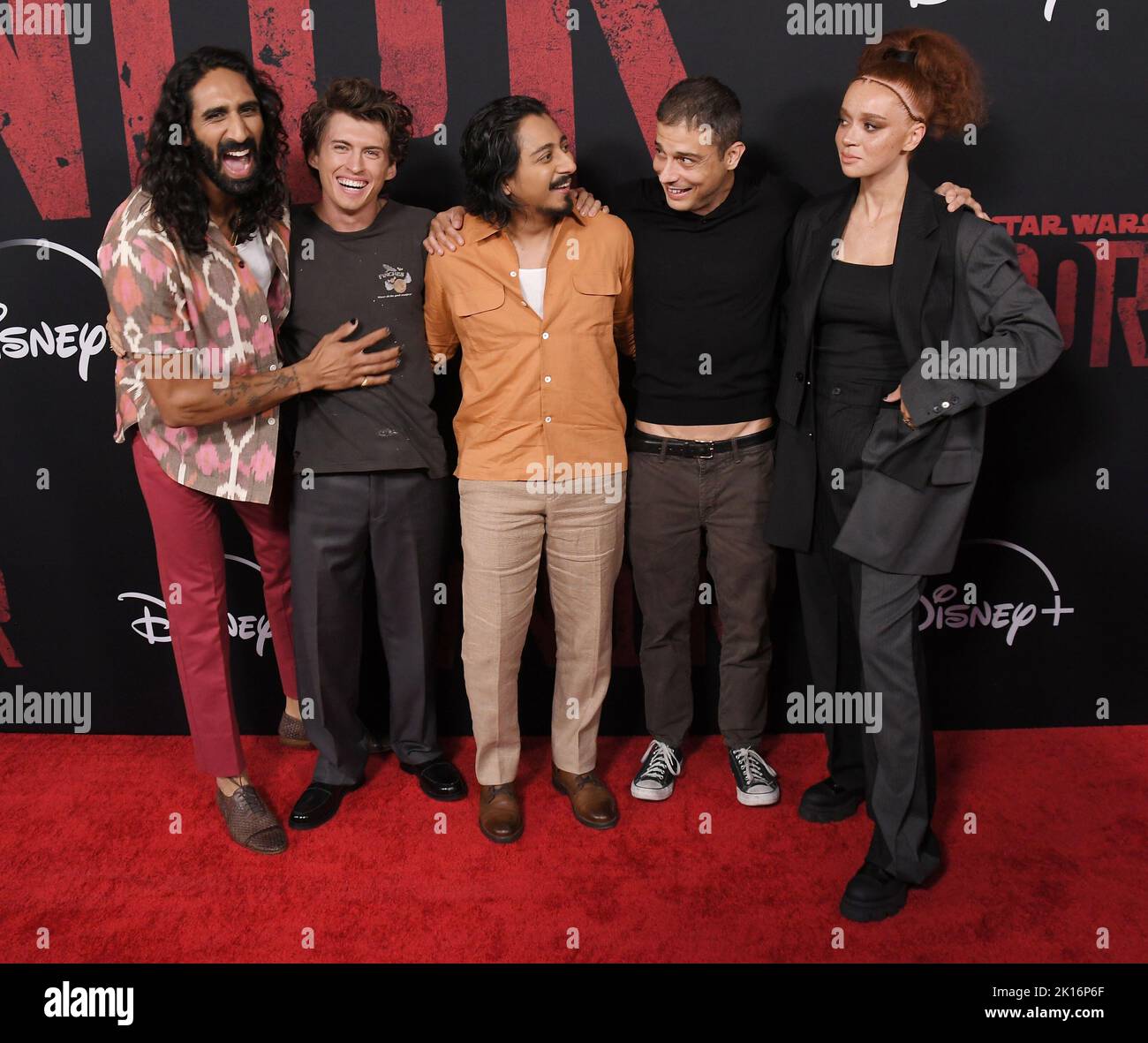 Los Angeles, USA . 15th Sep, 2022. (L-R) WILLOW Cast - Amar Chadha-Pate ...