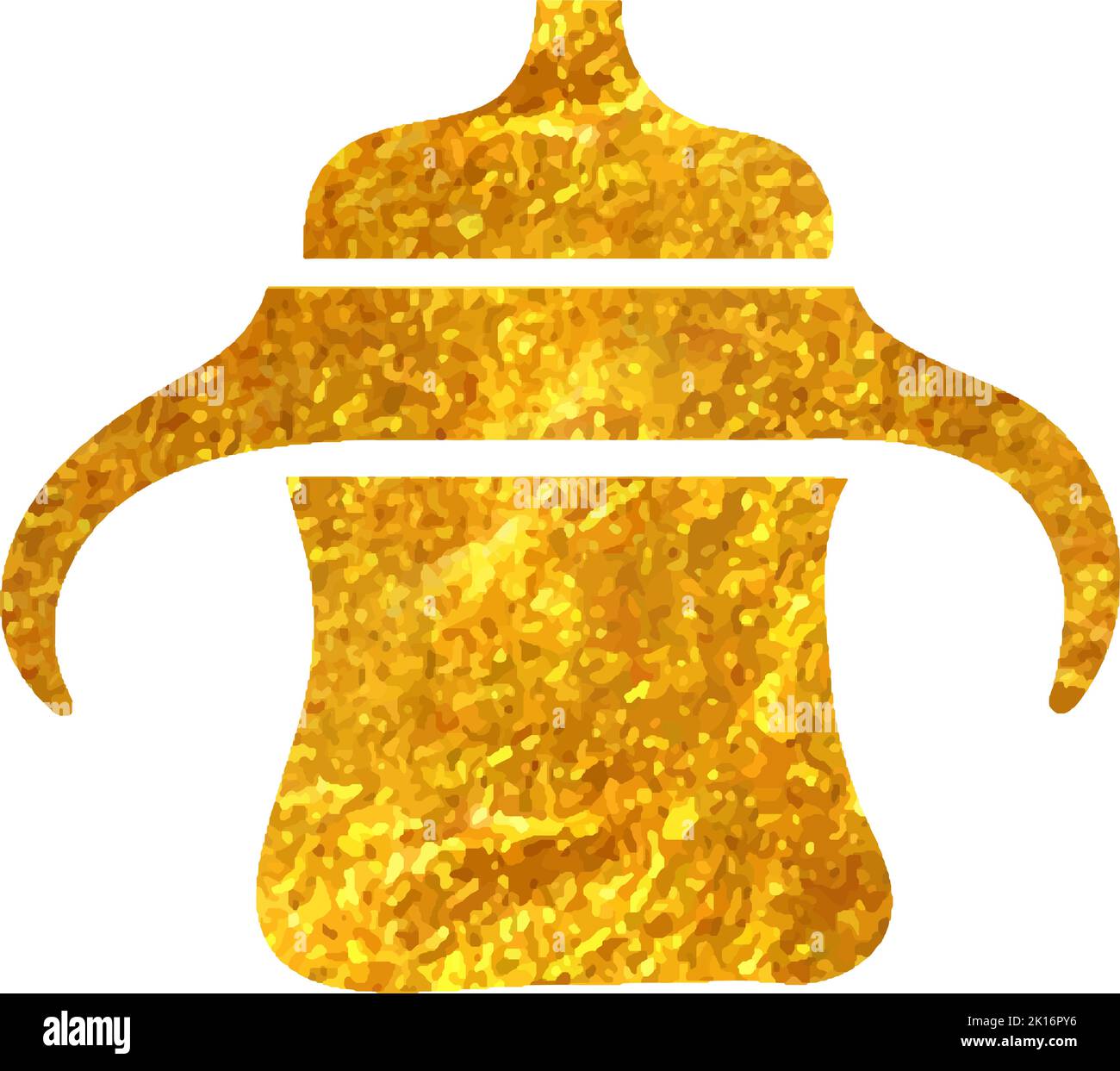 Baby dummy gold Stock Vector Images - Alamy