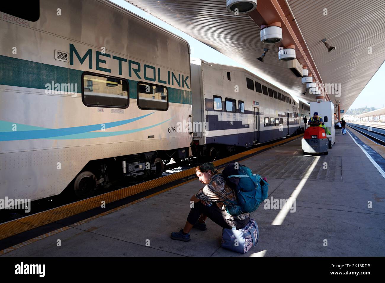 Metrolink trains california hi-res stock photography and images - Alamy