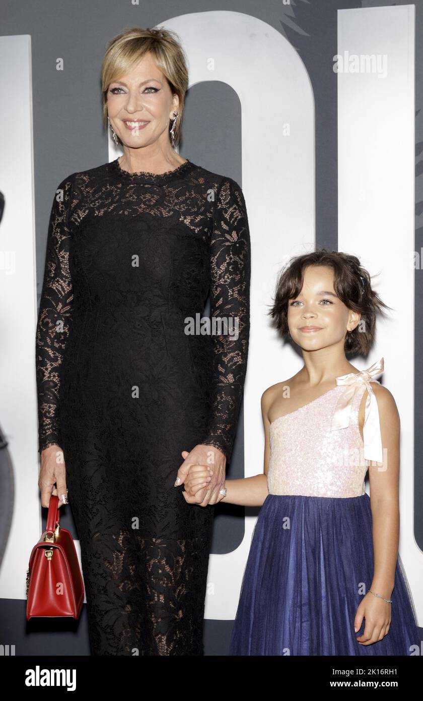 Los Angeles, USA - September 15, 2022 - Allison Janney and Ridley Asha ...
