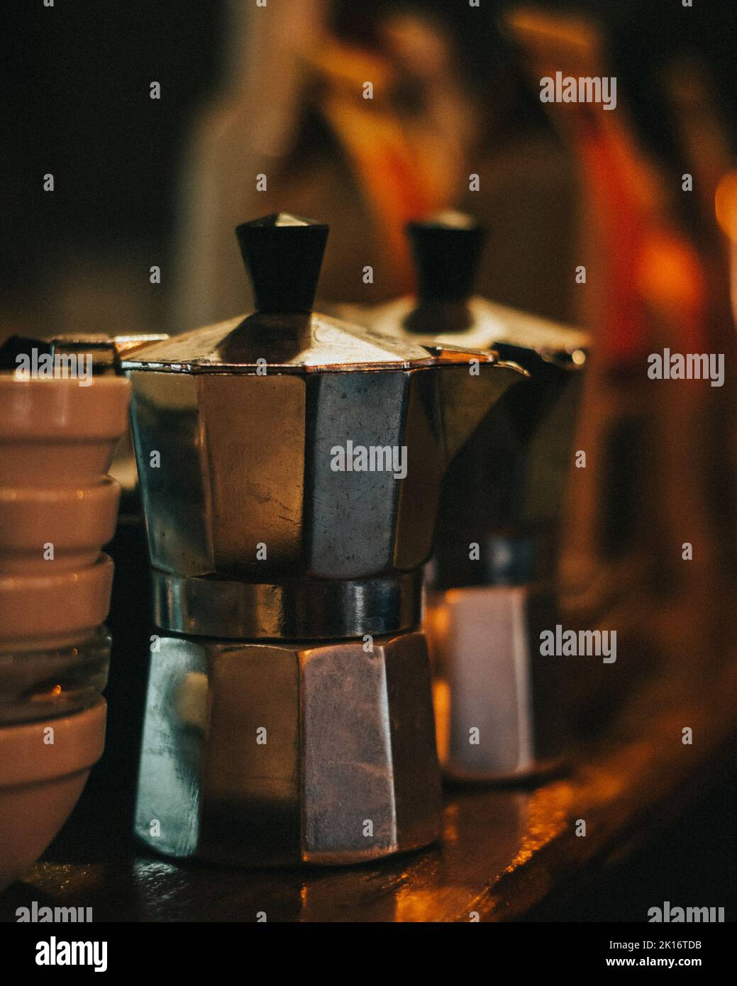 Traditional moka pots hi-res stock photography and images - Alamy
