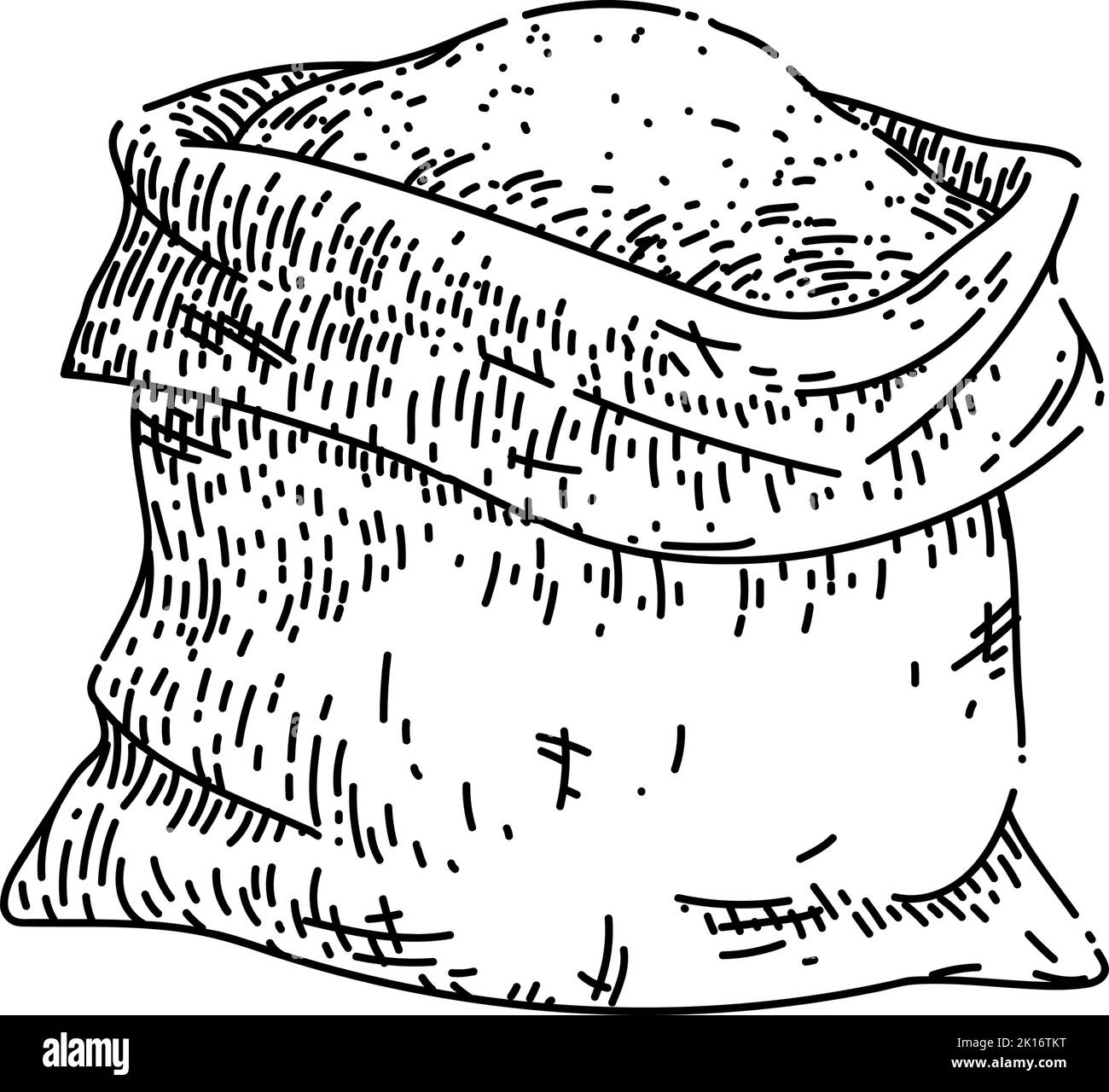 sugar bag sketch hand drawn vector Stock Vector Image & Art - Alamy