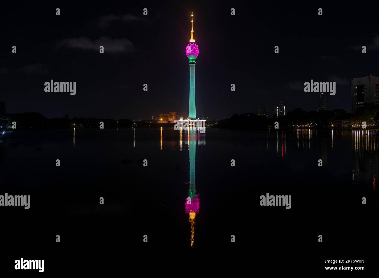 Colombo, Sri Lanka. 15th Sep, 2022. A General view of the Lotus Tower ...