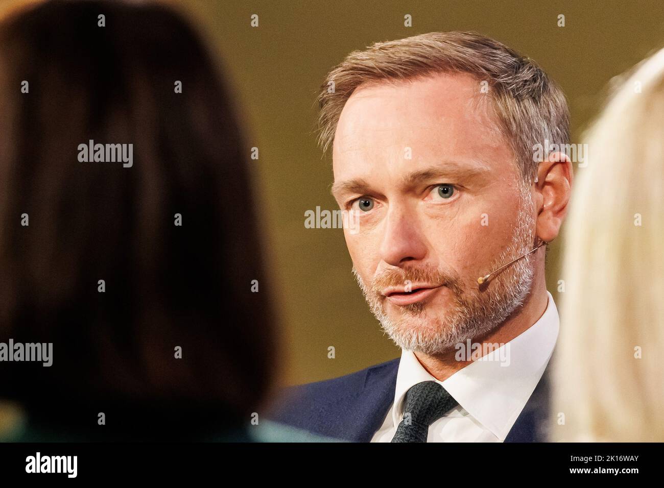 Hanover, Germany. 15th Sep, 2022. Federal Finance Minister Christian ...