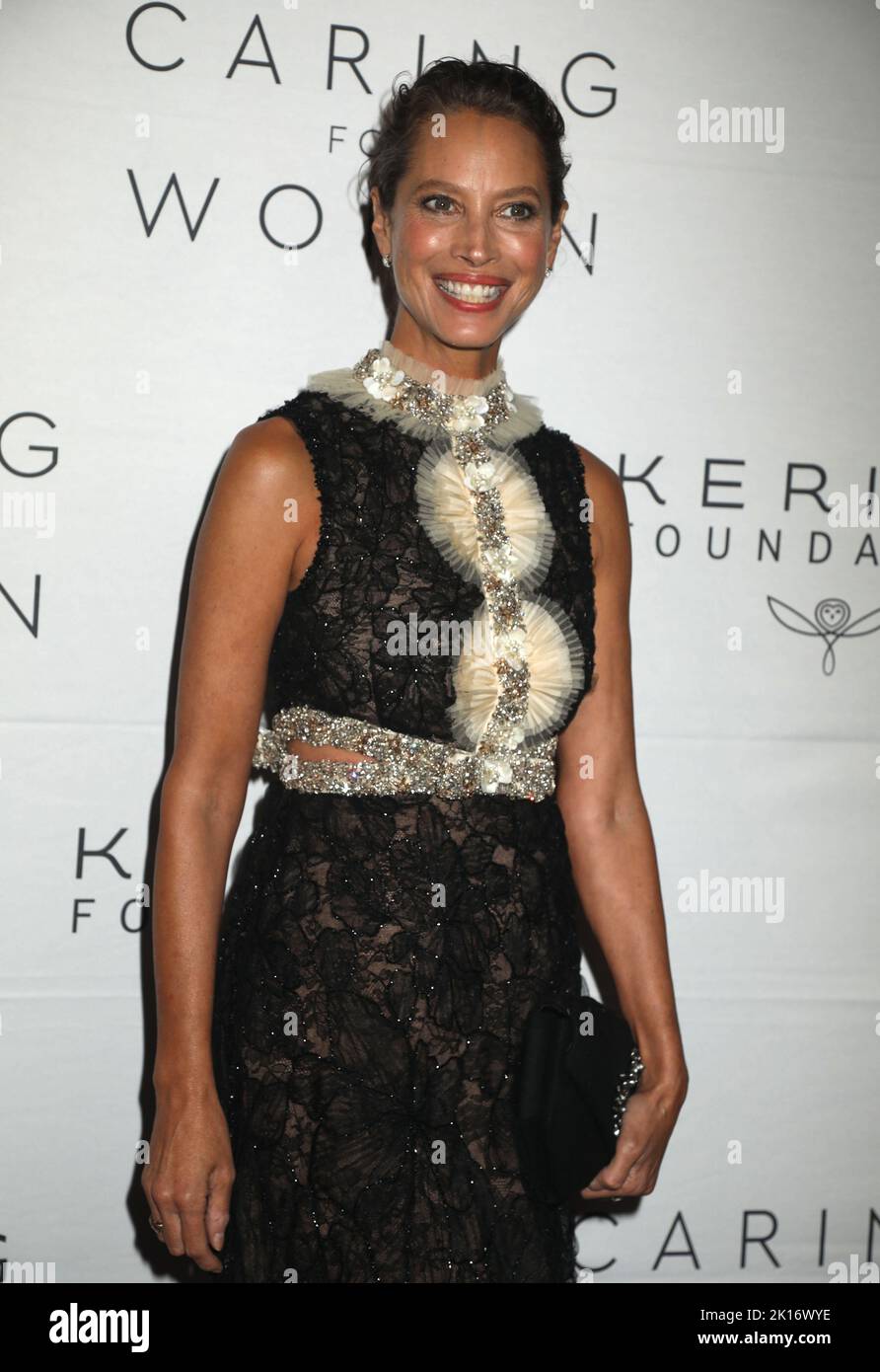 September 15, 2022, New York City, New York, USA: CHRISTY TURLINGTON ...