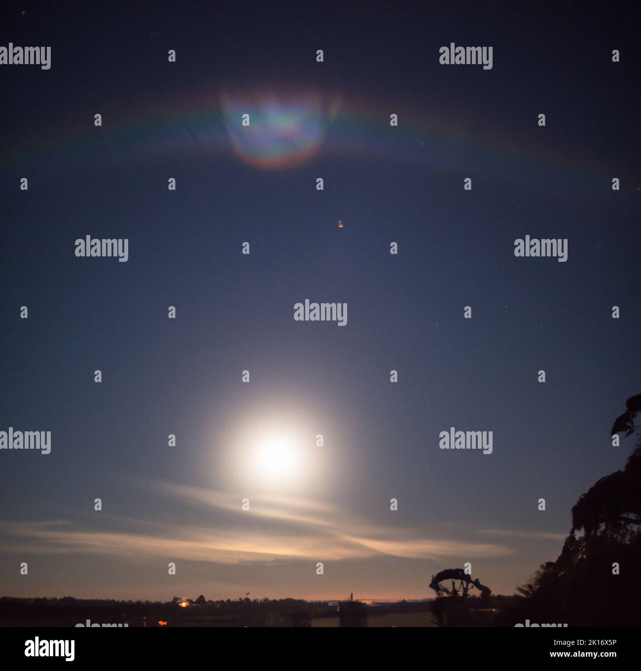 Moonbow moon hi-res stock photography and images - Alamy