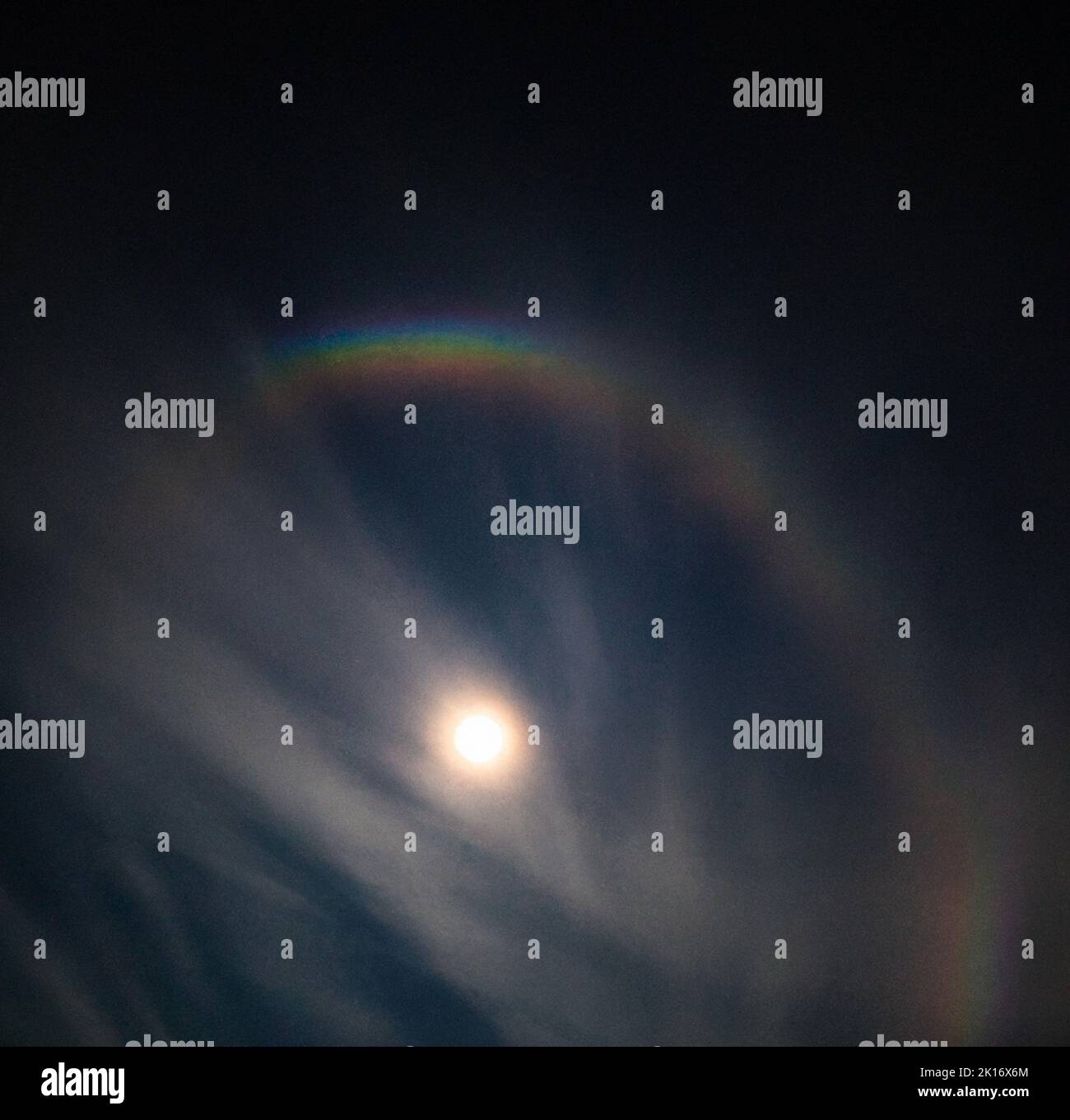 Moonbow moon hi-res stock photography and images - Alamy