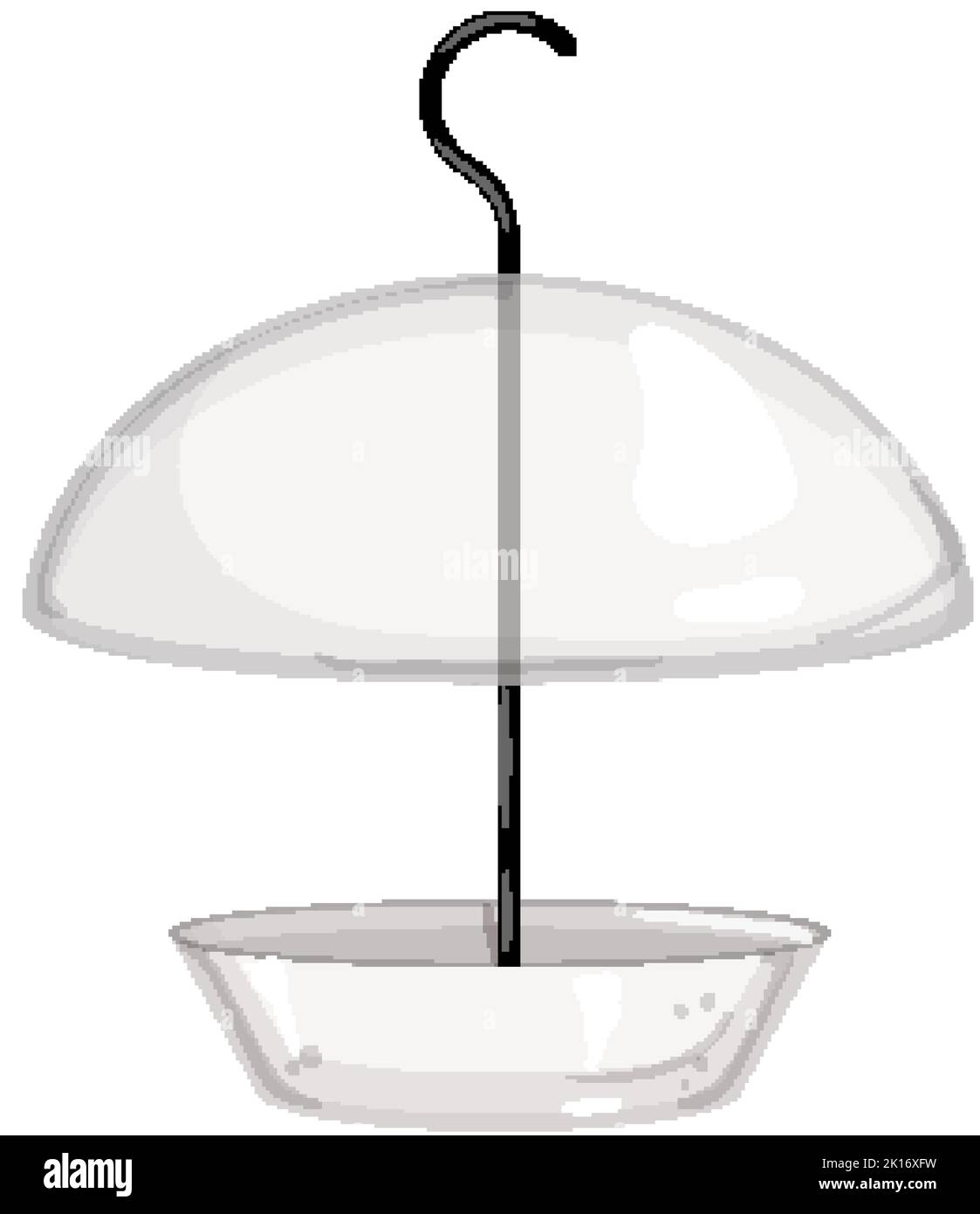 garden feeder bird cartoon vector illustration Stock Vector Image & Art ...