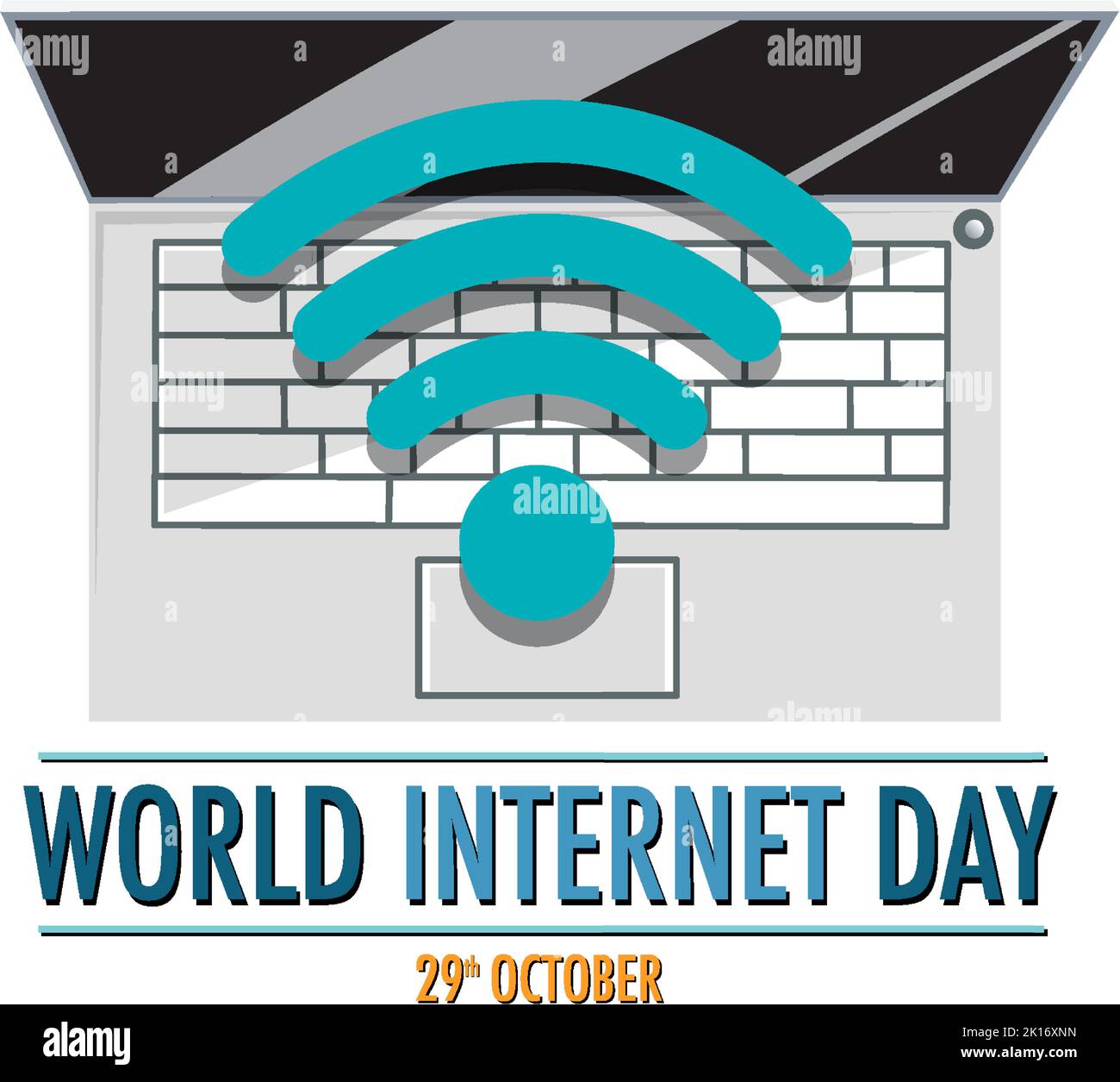 World Internet Day Banner Design illustration Stock Vector Image & Art ...