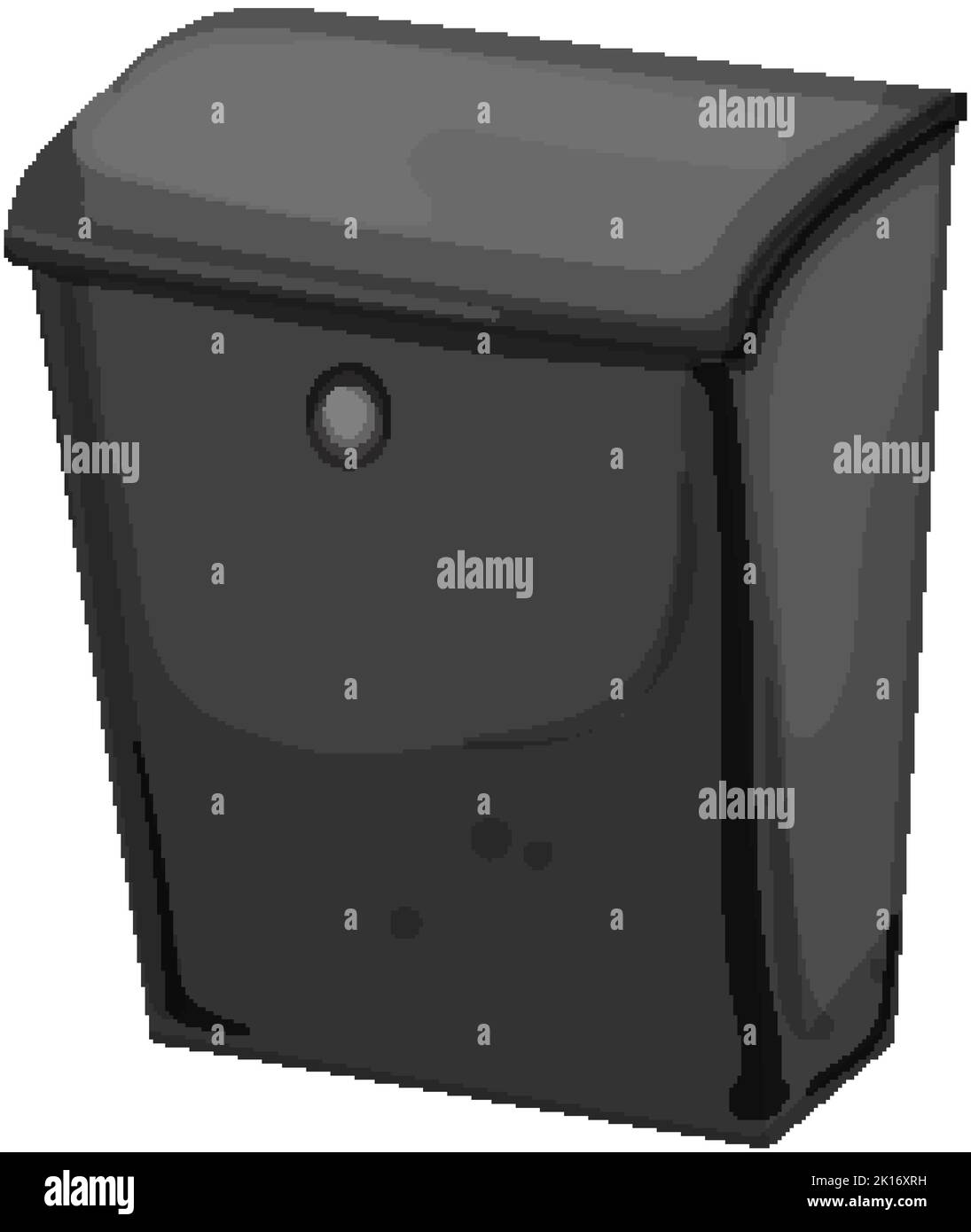 postal mailbox letter cartoon vector illustration Stock Vector Image ...