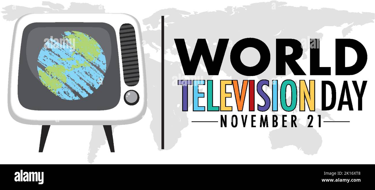 World tv day Stock Vector Images - Alamy