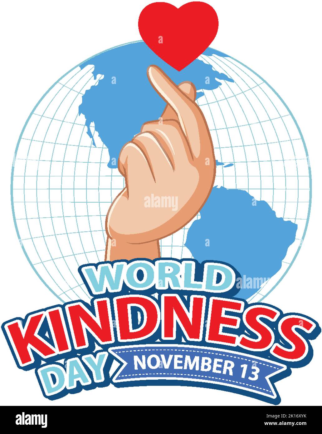 World Kindness Day Poster Design illustration Stock Vector Image & Art ...