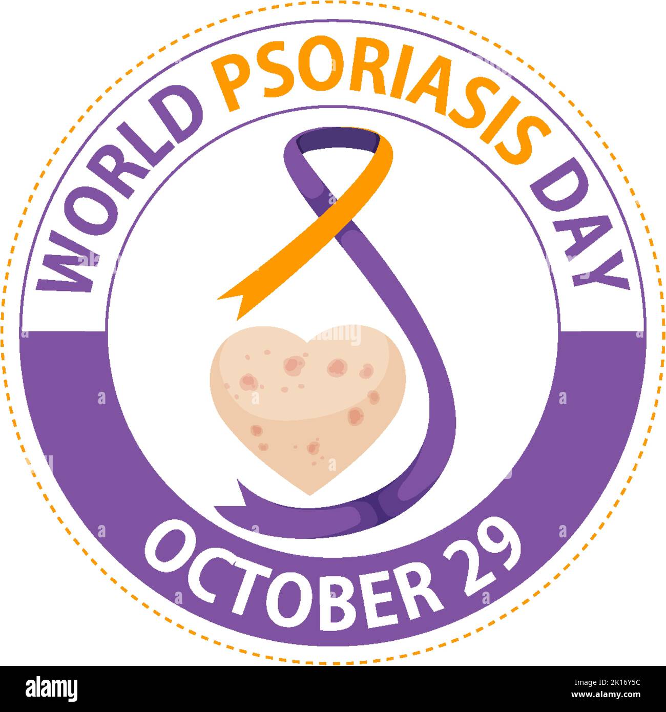 World Psoriasis Day Banner Design illustration Stock Vector Image & Art ...