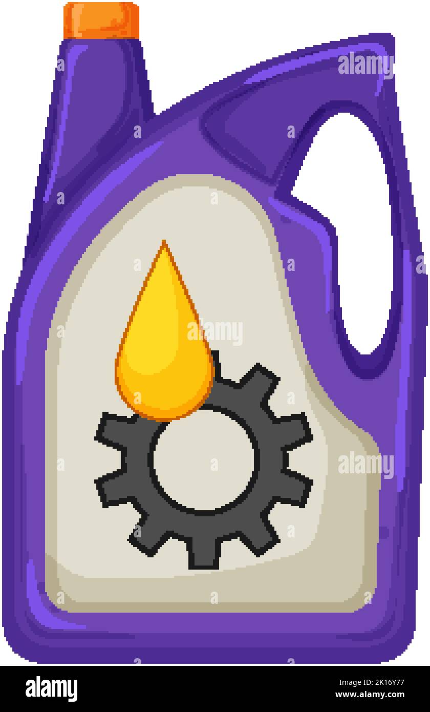 engine motor oil cartoon vector illustration Stock Vector Image & Art ...