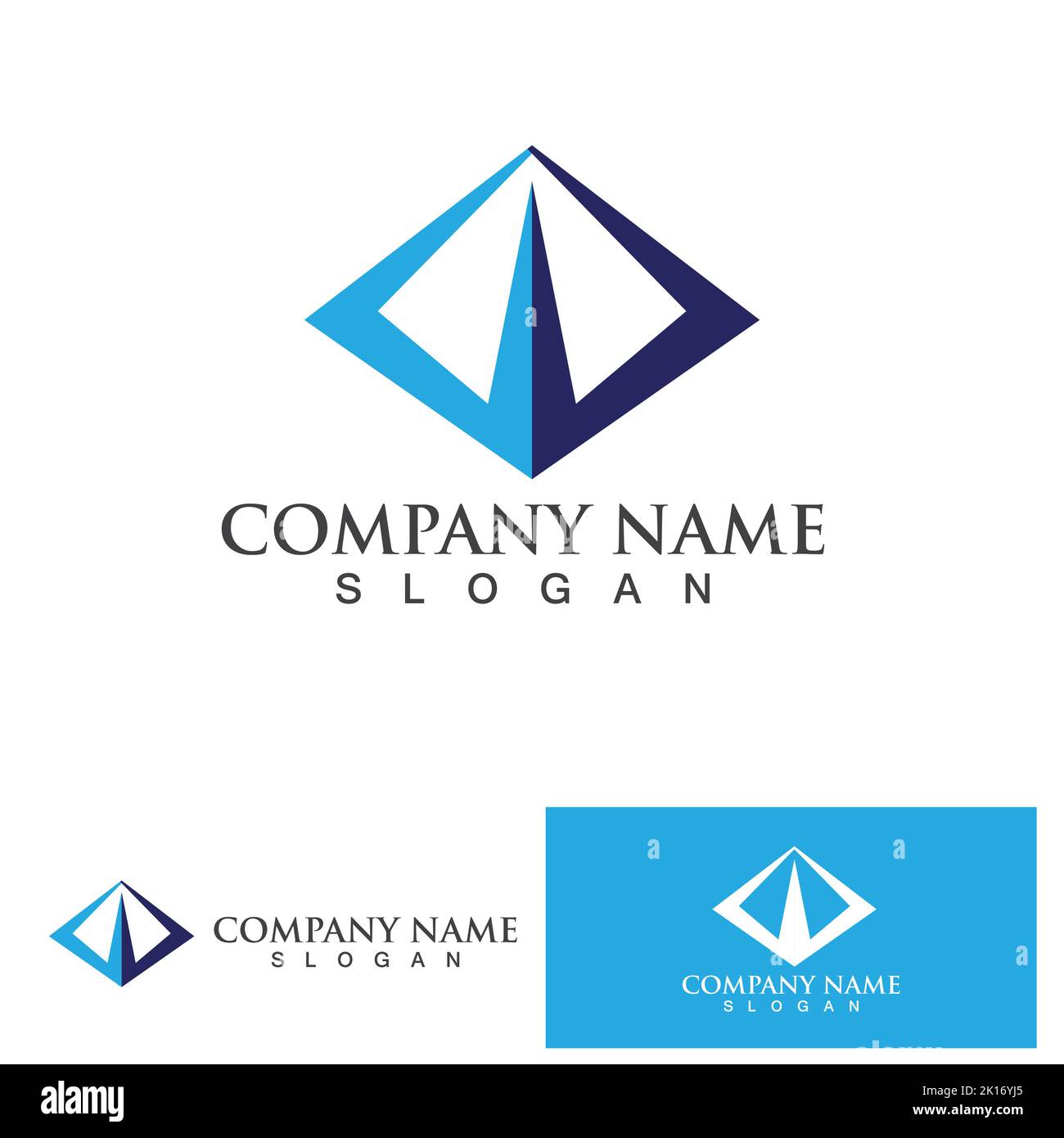 Pyramid Logo and symbol vector element Stock Vector Image & Art - Alamy