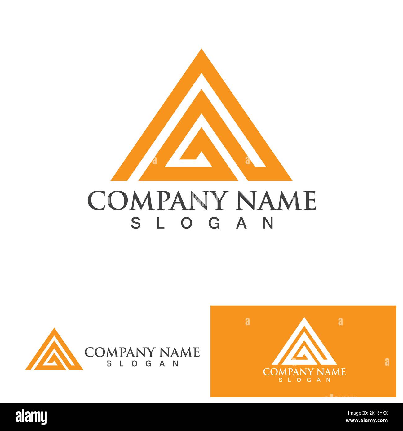 Pyramid Logo and symbol vector element Stock Vector Image & Art - Alamy