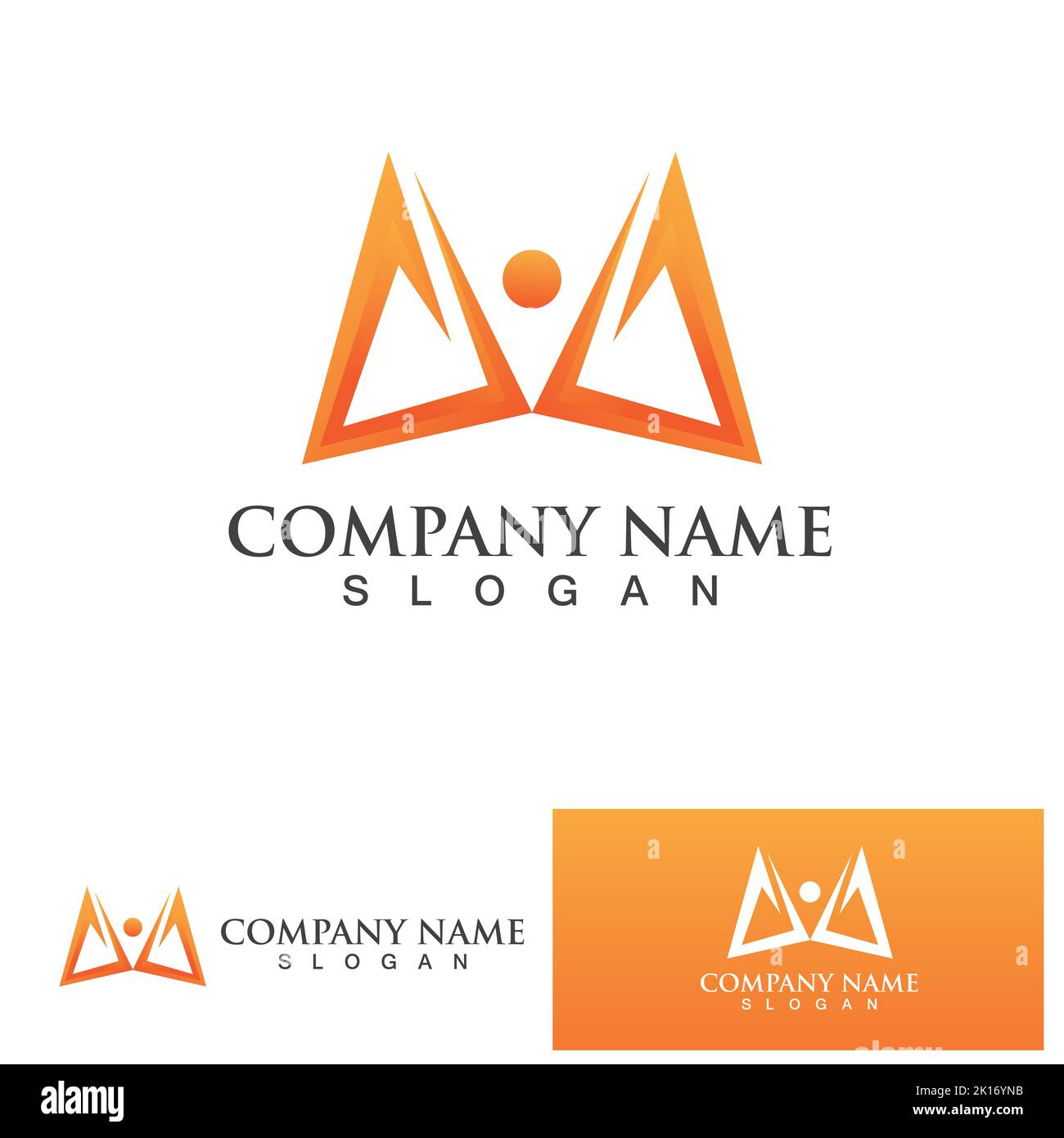 Pyramid Logo and symbol vector element Stock Vector Image & Art - Alamy