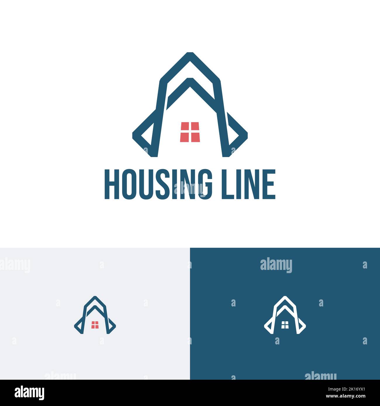 Housing Line Property Real Estate Monoline Style Logo Stock Vector ... Housing Line Property Real Estate Monoline Style Logo Stock Vector ...
