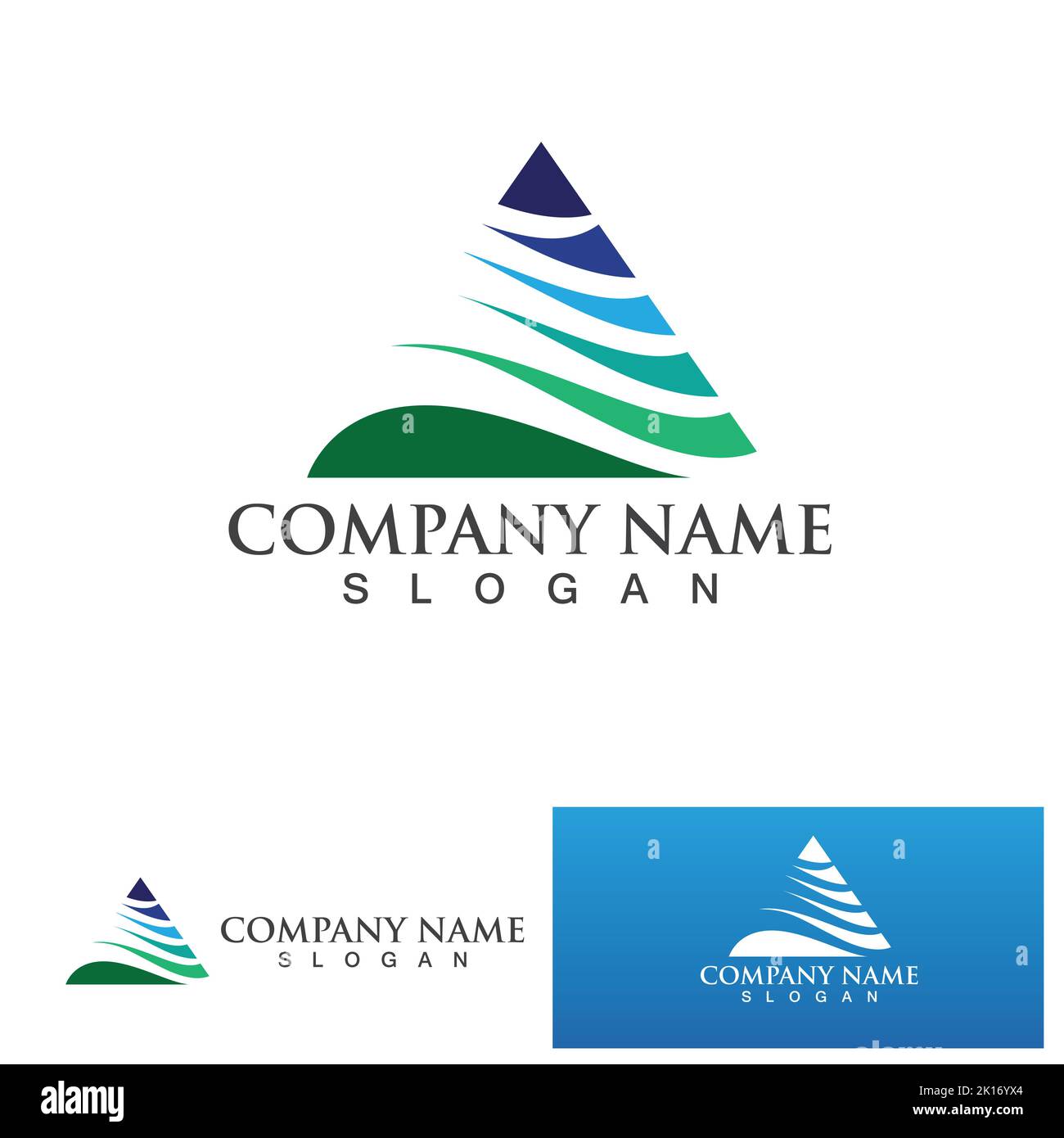 Pyramid Logo and symbol vector element Stock Vector Image & Art - Alamy