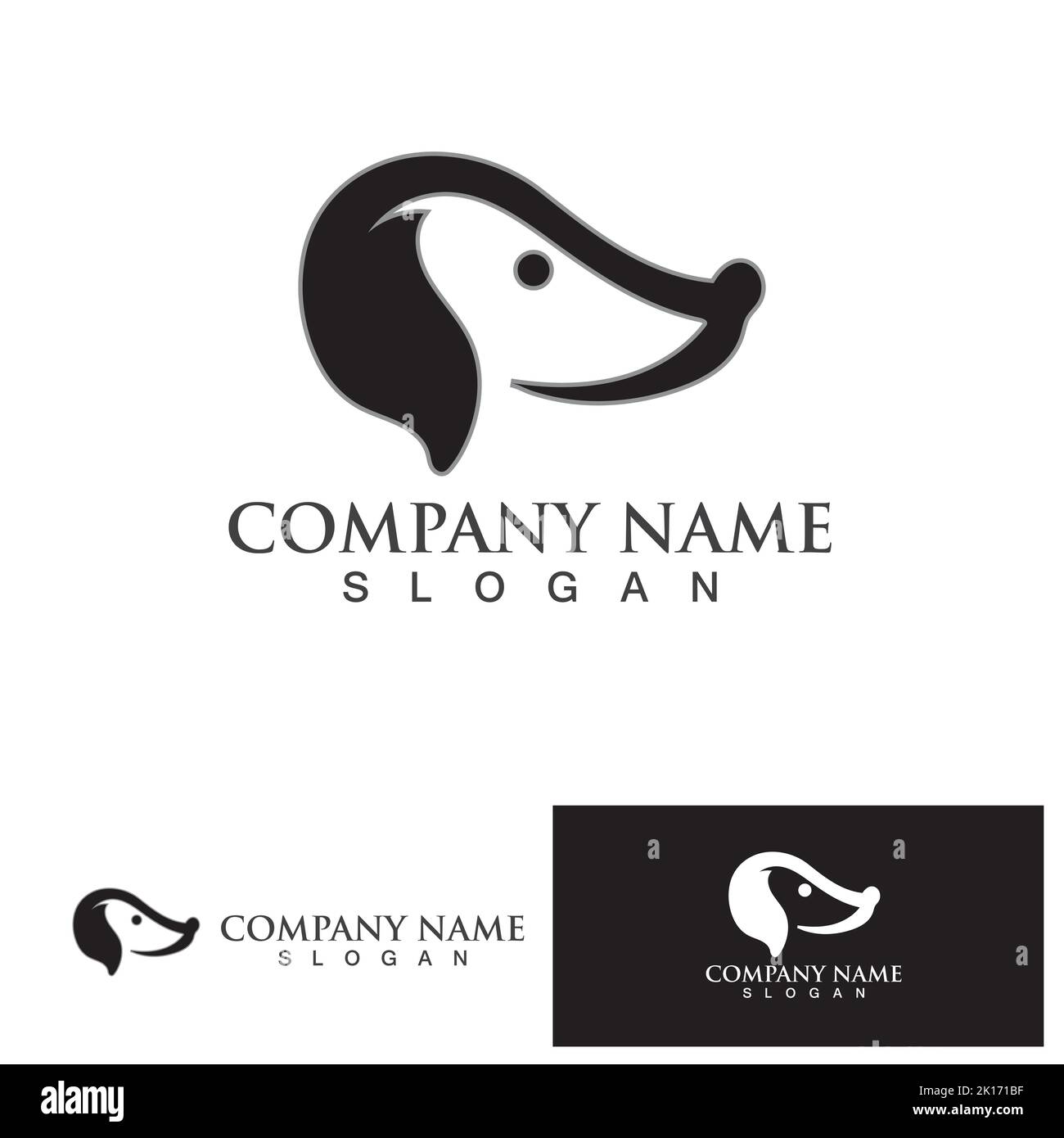 Dog Logo and symbol vector Stock Vector Image & Art - Alamy