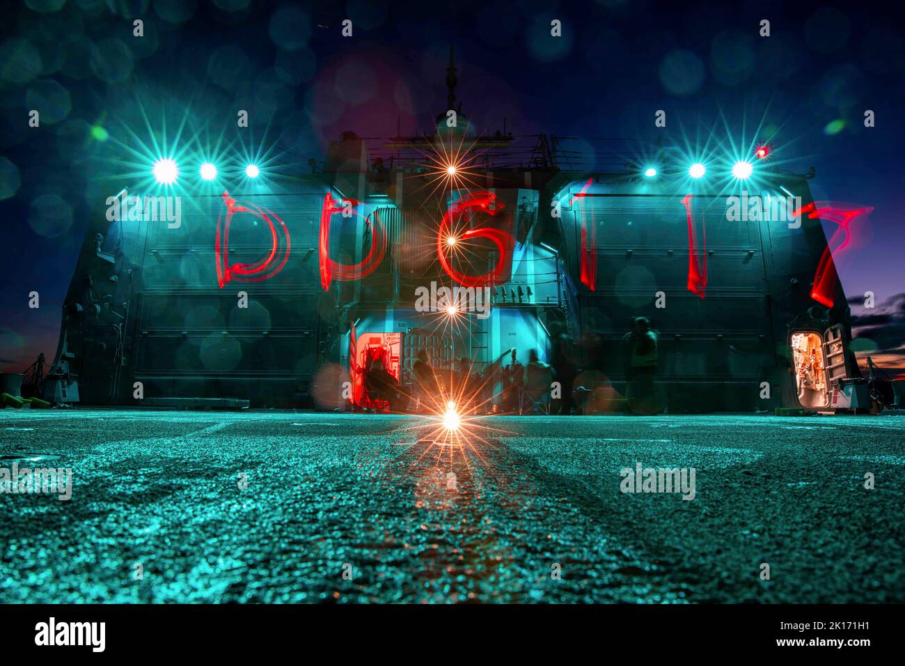 Baltic Sea. 3rd Sep, 2022. U.S. Navy Sailors assigned to the Arleigh ...