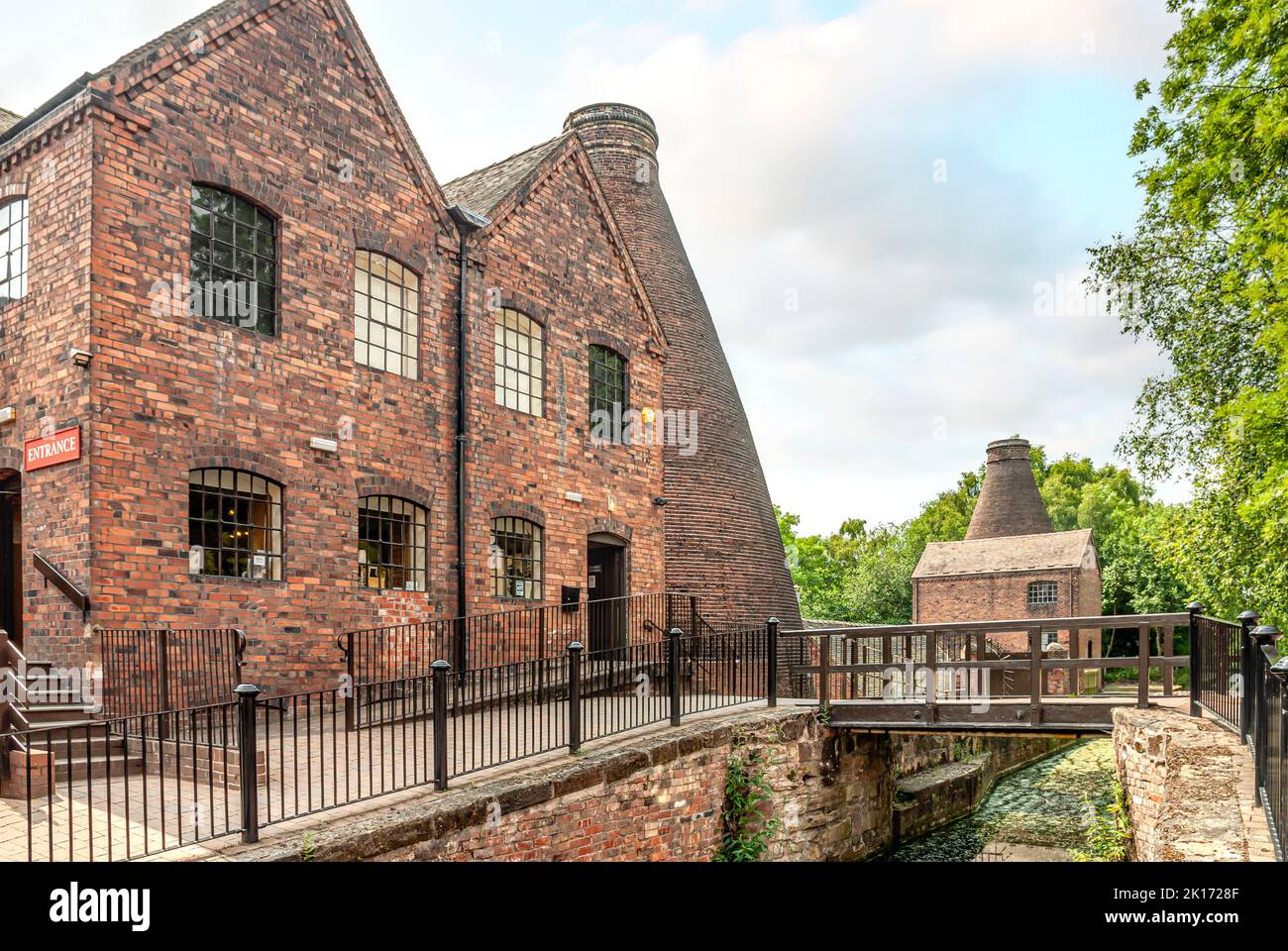 The Coalport China Museum, one of the Ironbridge Gorge Museums in ...