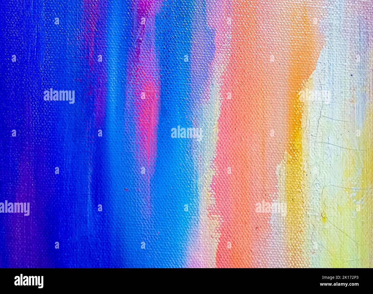 Abstract blue and orange oil paint art background, high resolution ...