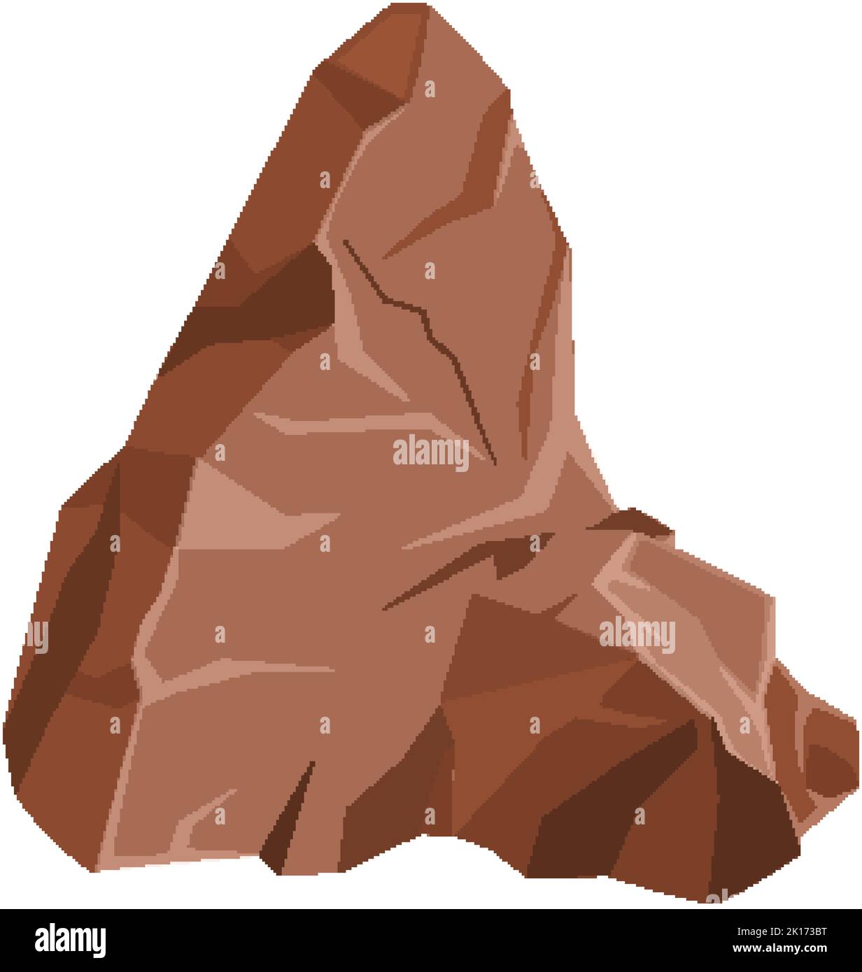 Blue mineral stone forest Stock Vector Images - Alamy