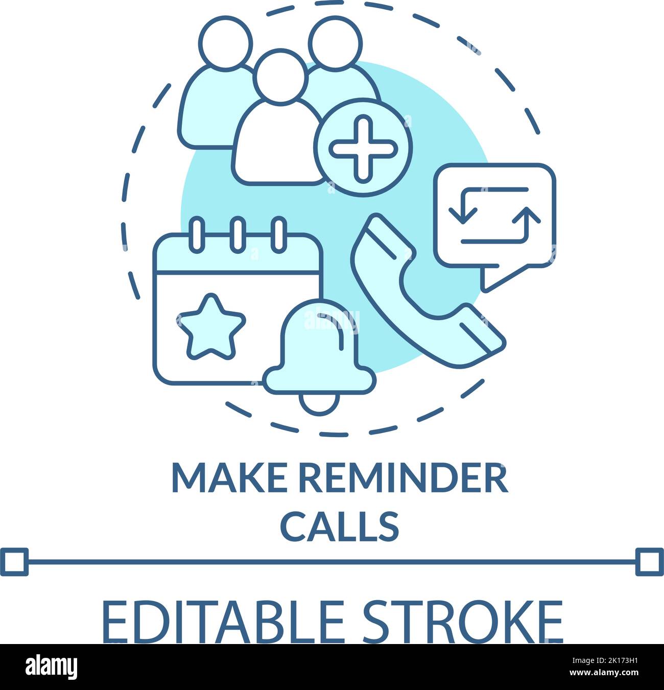 Telephone attendance Stock Vector Images - Alamy