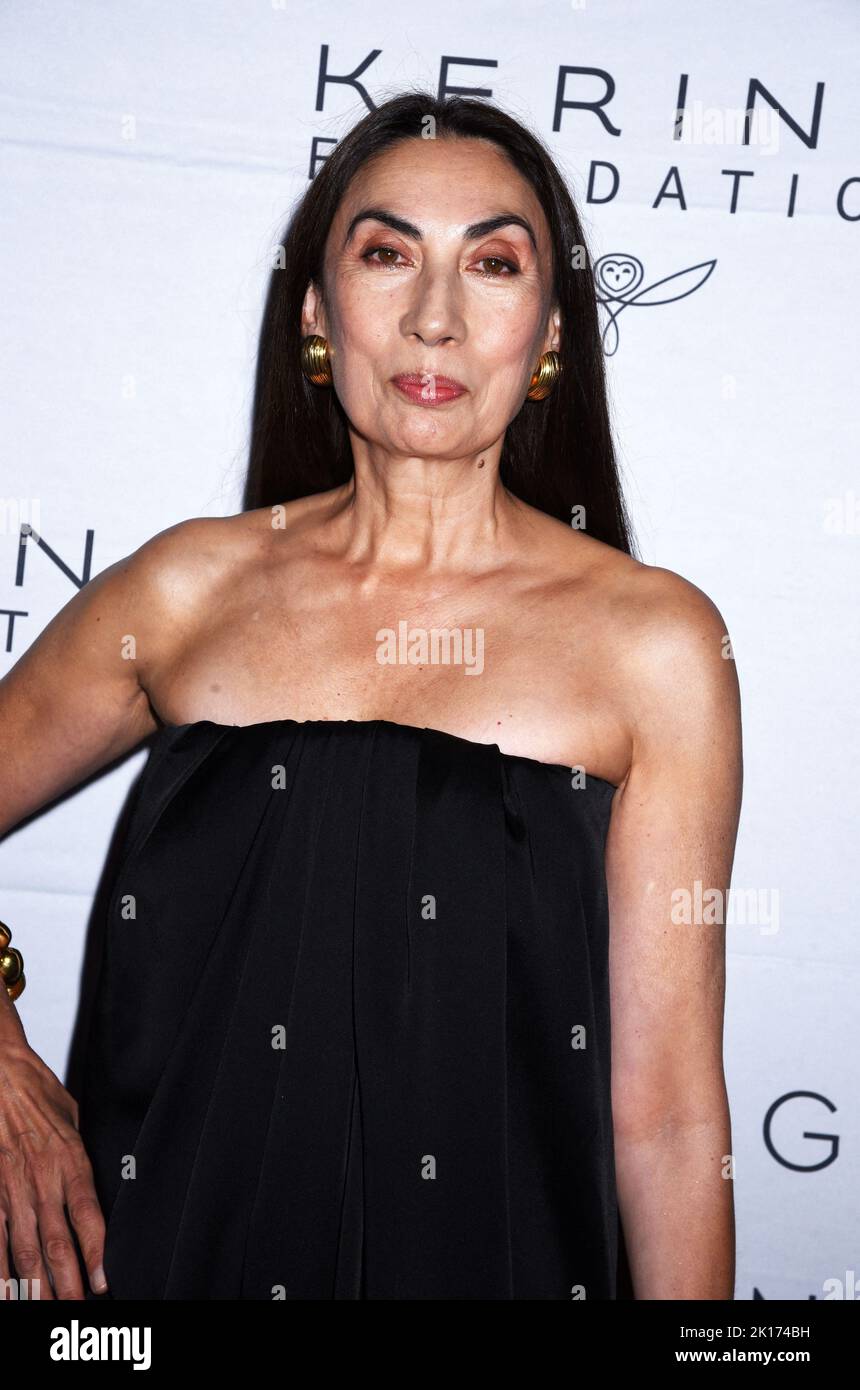 New York, USA. 15th Sep, 2022. And Duong at the Kering Foundation's ...